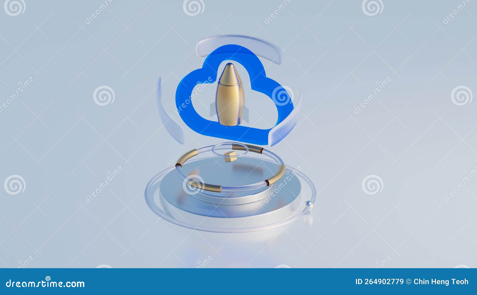 3d Rendering Cloud Computing Concept, Speed Cloud Concept Stock ...