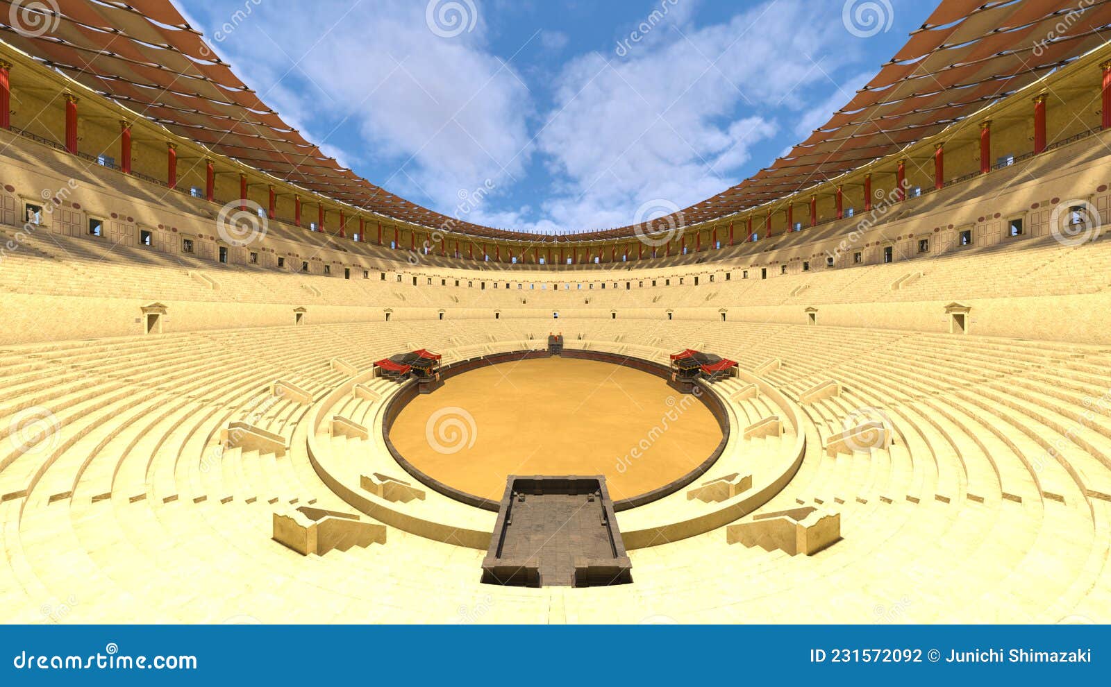 Colosseum Rendering