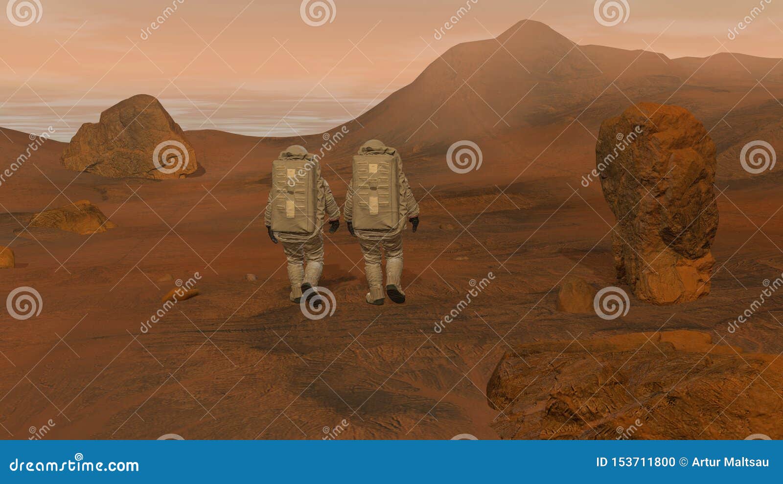 3D Rendering. Colony on Mars Stock Illustration - Illustration of base ... 3D Rendering. Colony on Mars Stock Illustration - Illustration of base ...