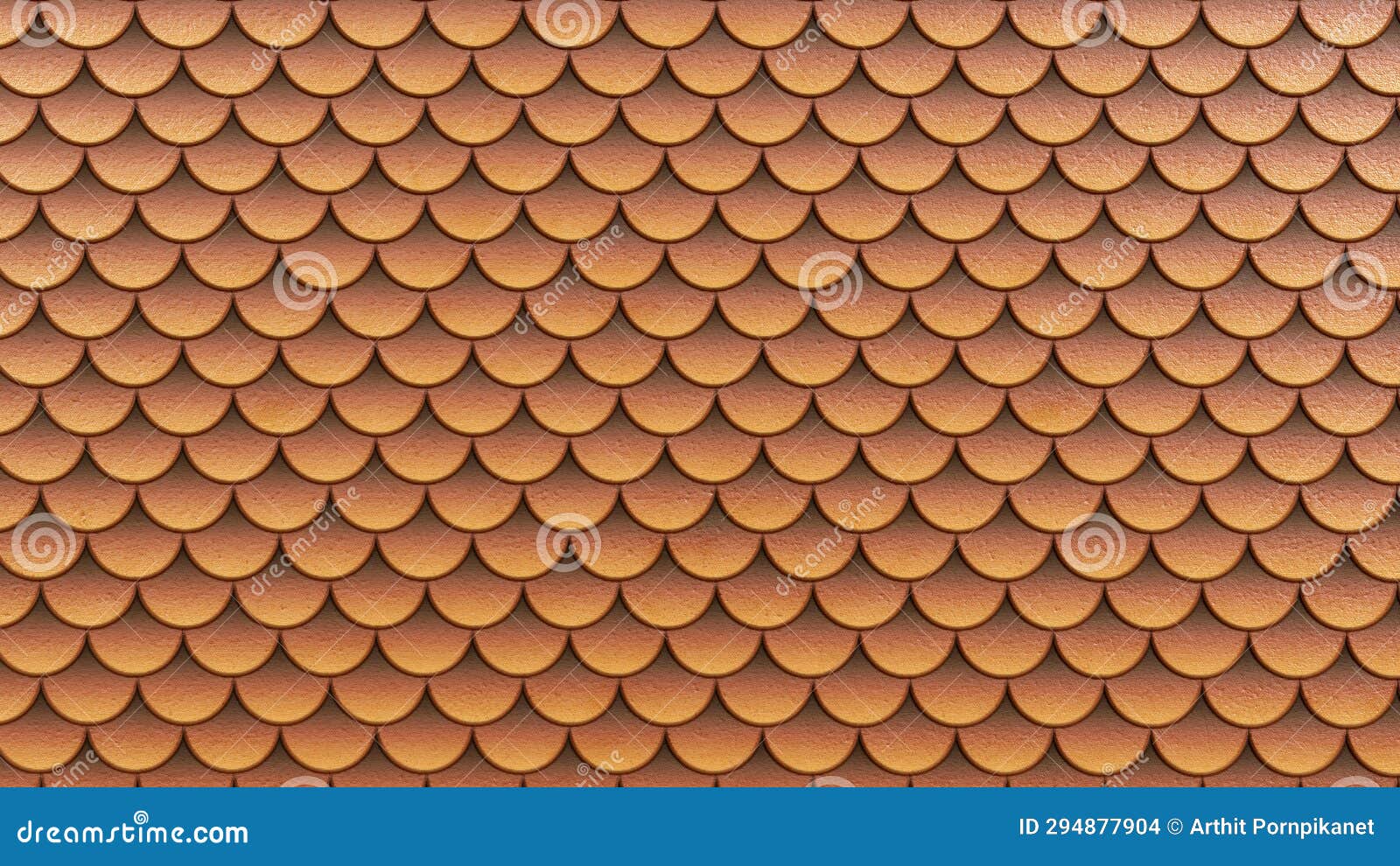 3D Rendering of Color Roof Tile Pattern, Geometric Pattern with Shapes ...