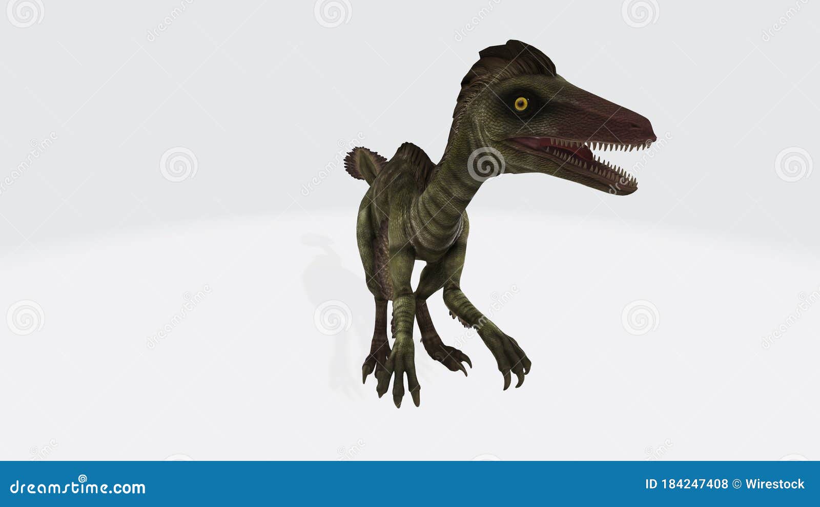 Troodon Dinosaur Ancient Vector Illustration Transparent Background ...
