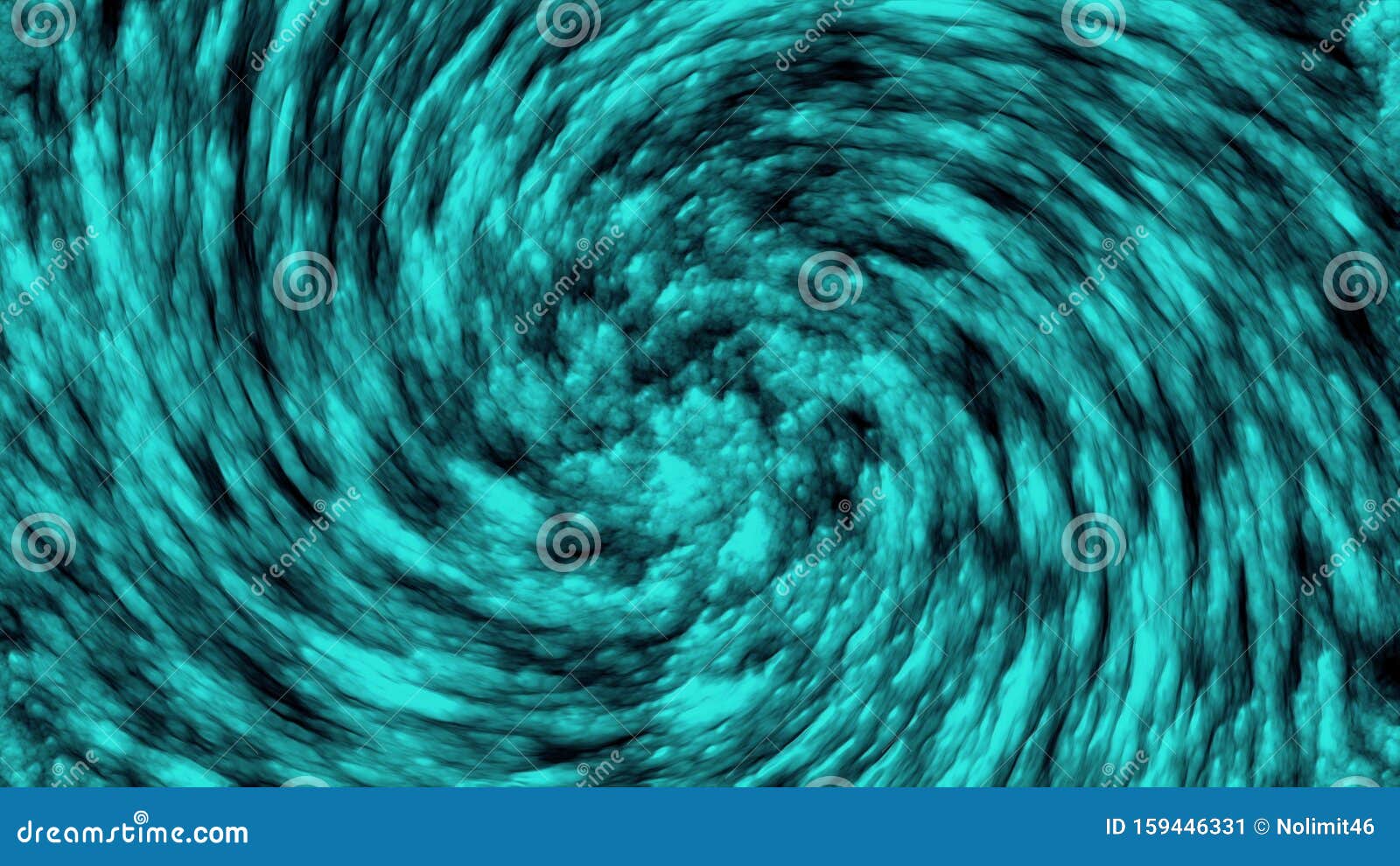 3d Rendering, Computer Generated Twirl Animation of Dense White Clouds ...