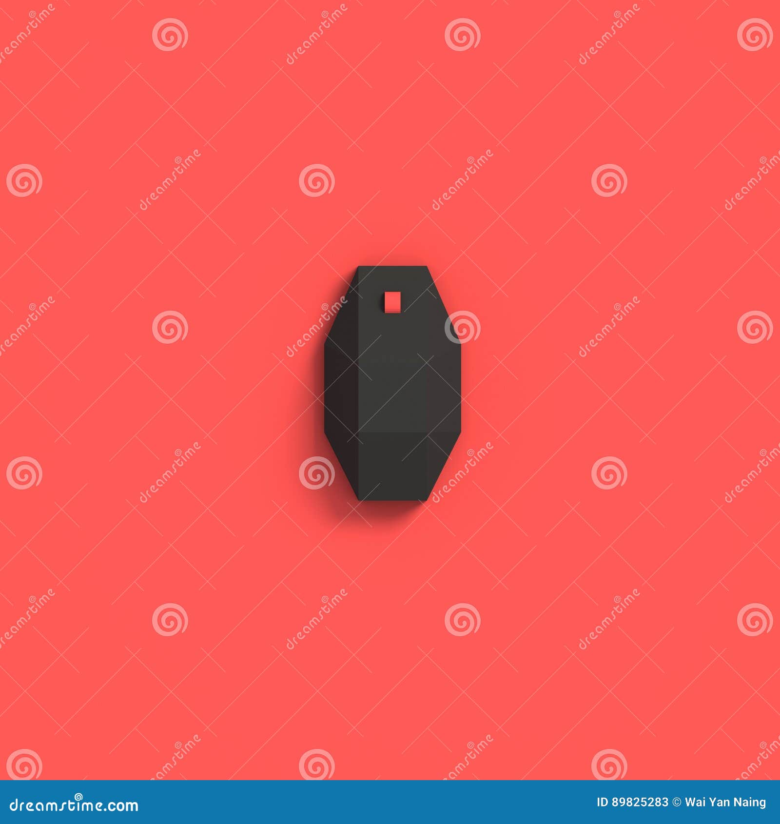 3D RENDERING of COMPUTER MOUSE from TOP VIEW Stock Illustration ...