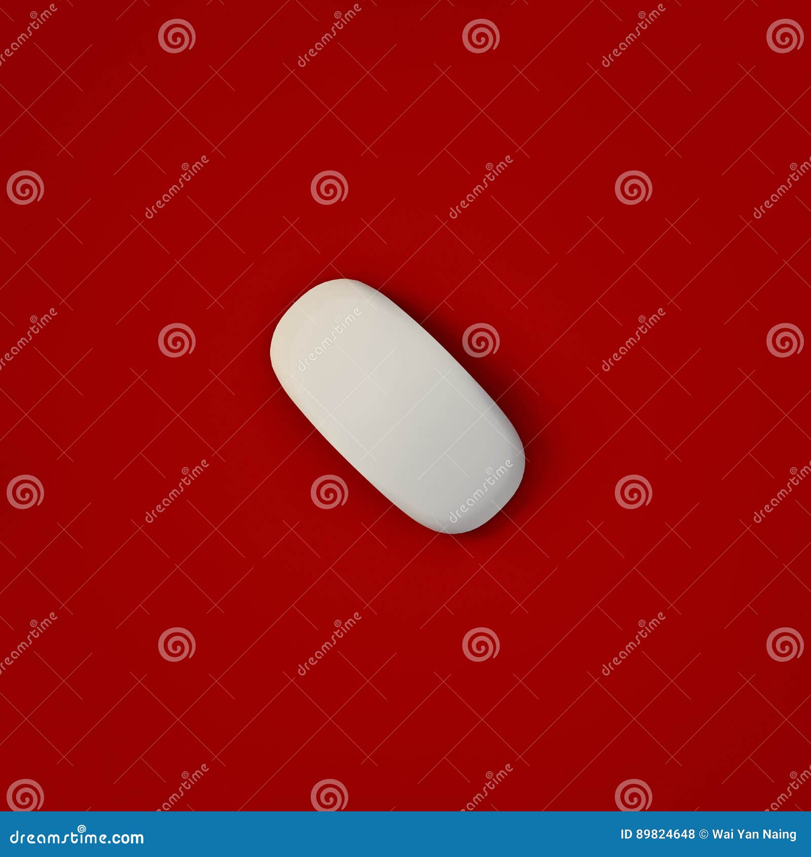 3D RENDERING of COMPUTER MOUSE from TOP VIEW Stock Illustration ...