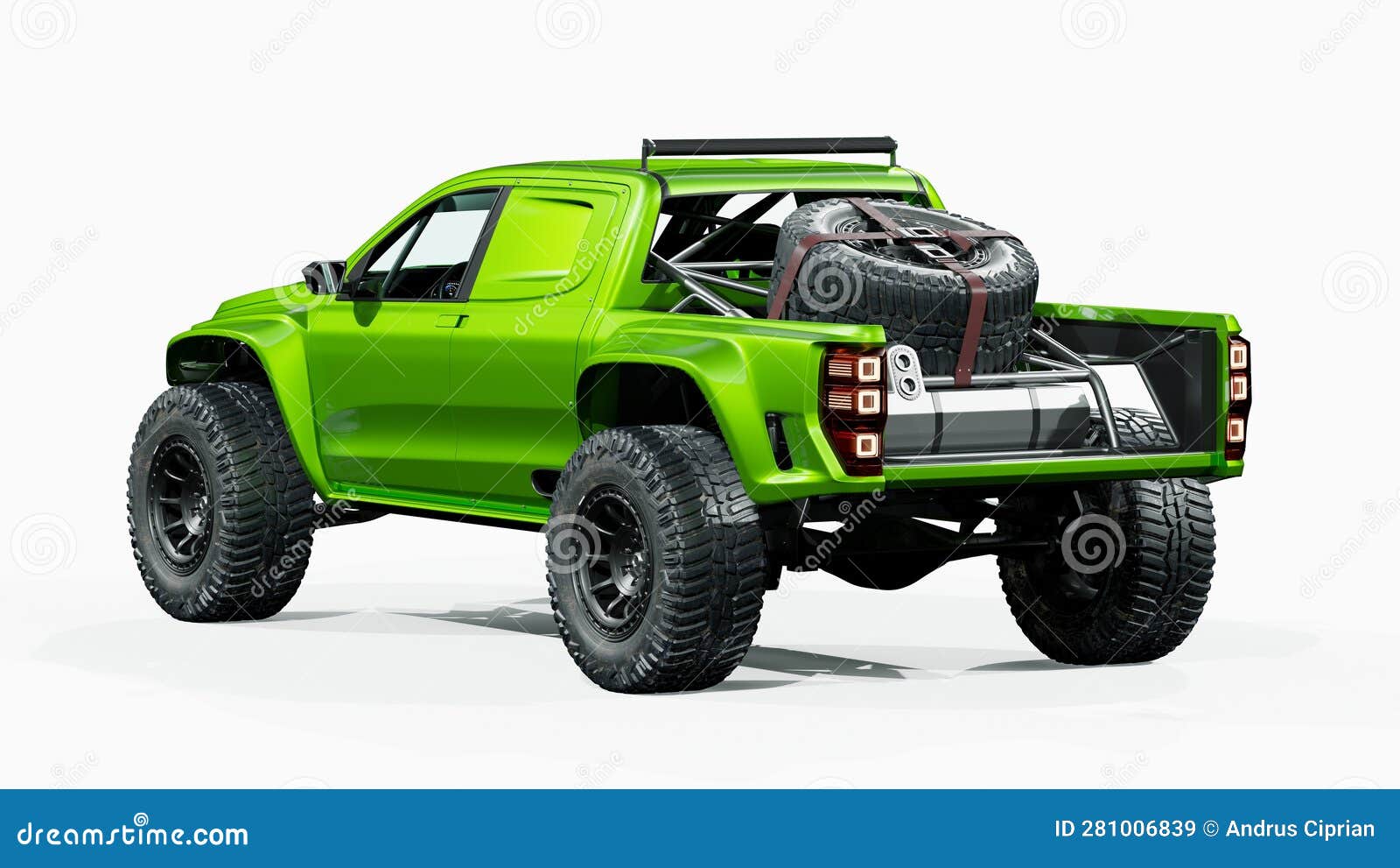 3D Rendering of a Concept Car Stock Illustration - Illustration of ...