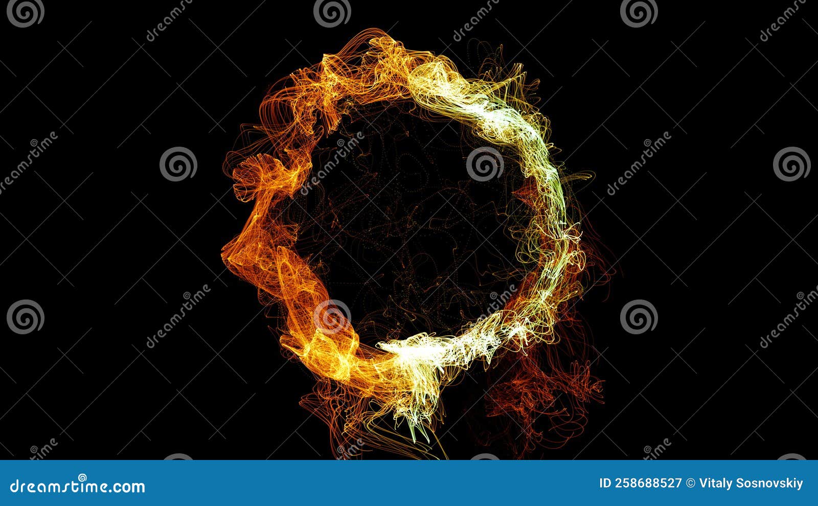 3D Rendering Cosmic Energy Strings. Energy Flows in the Form of Thin ...