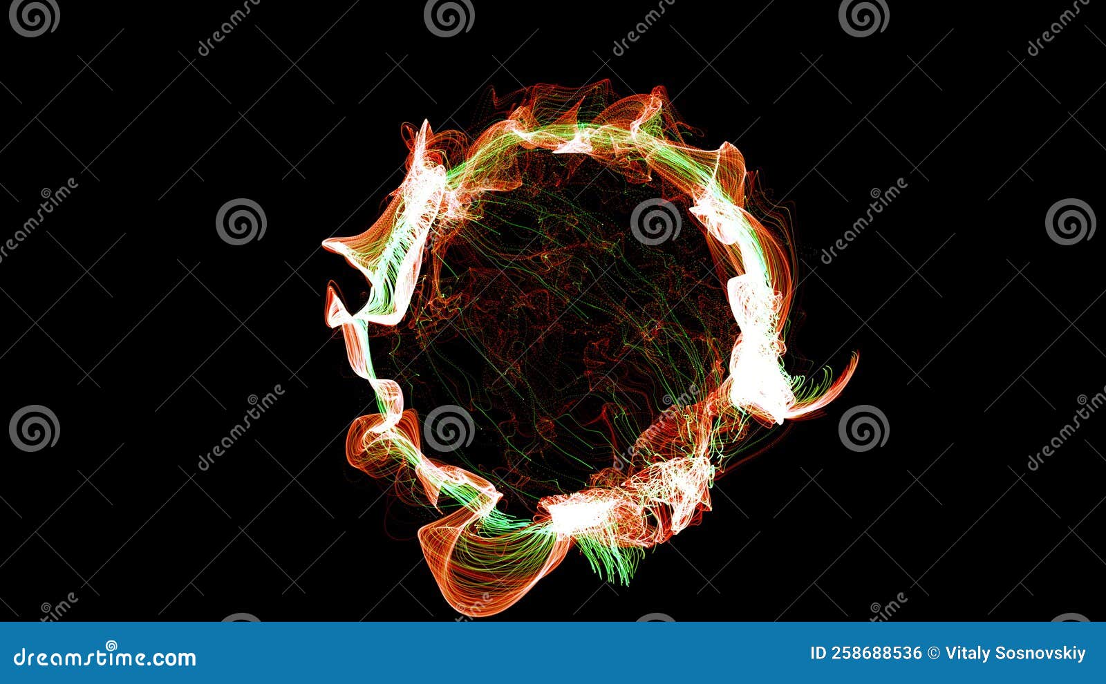 3D Rendering Cosmic Energy Strings. Energy Flows in the Form of Thin ...