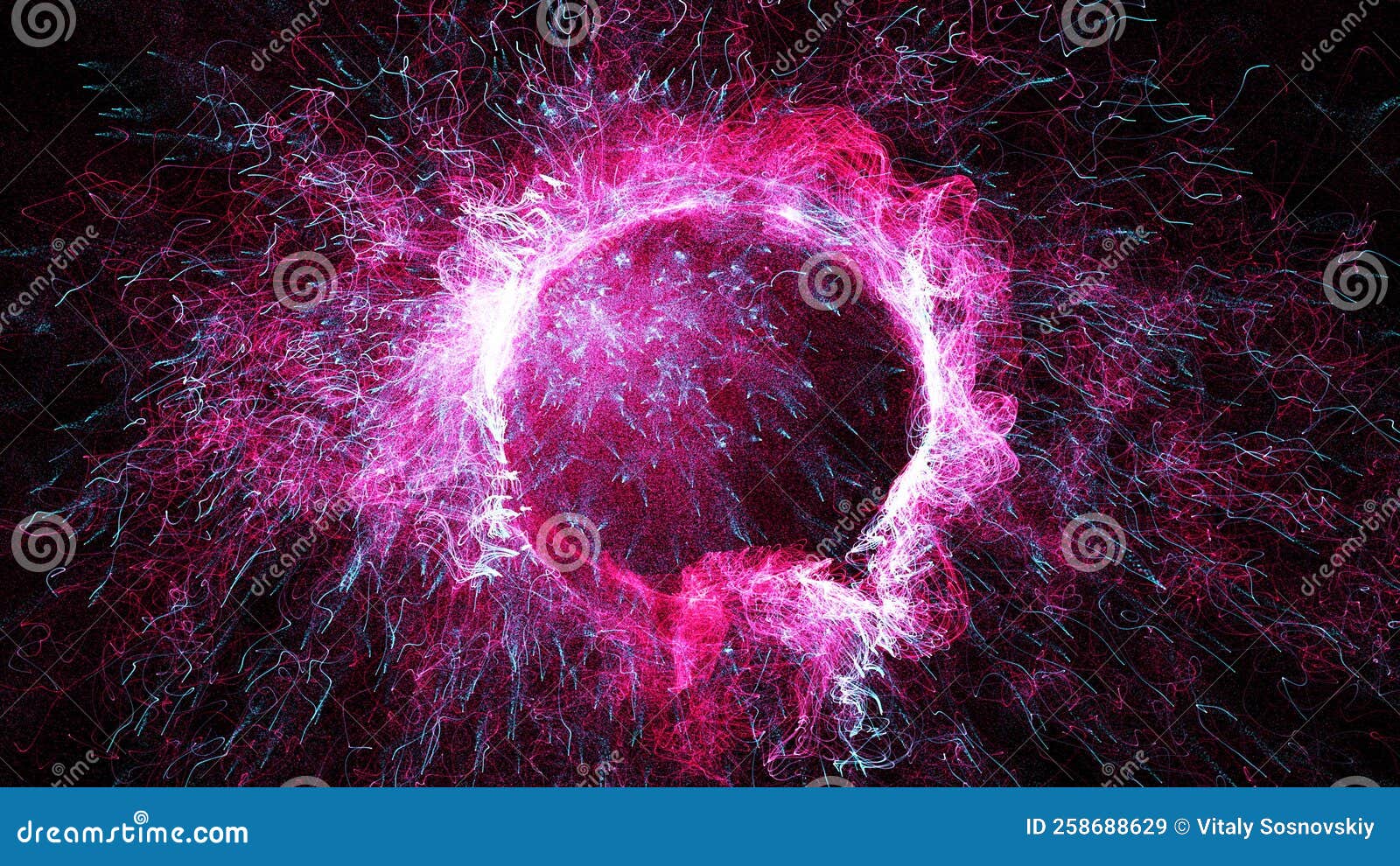 3D Rendering Cosmic Energy Strings. Energy Flows in the Form of Thin ...