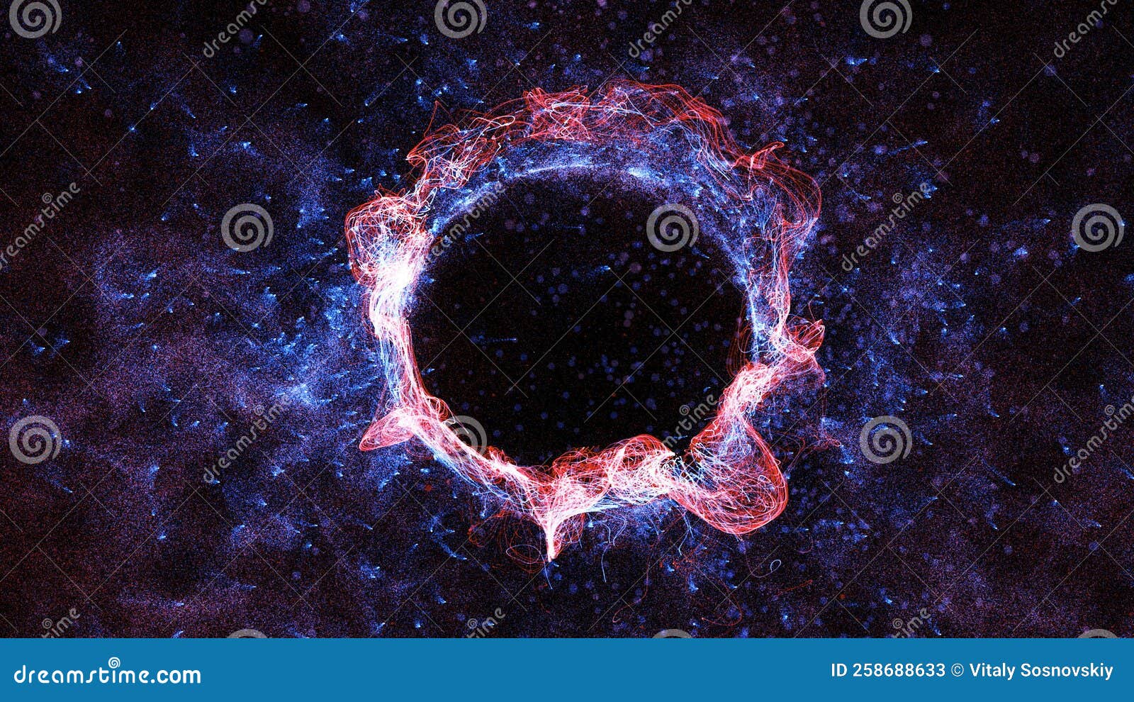 3D Rendering Cosmic Energy Strings. Energy Flows in the Form of Thin ...