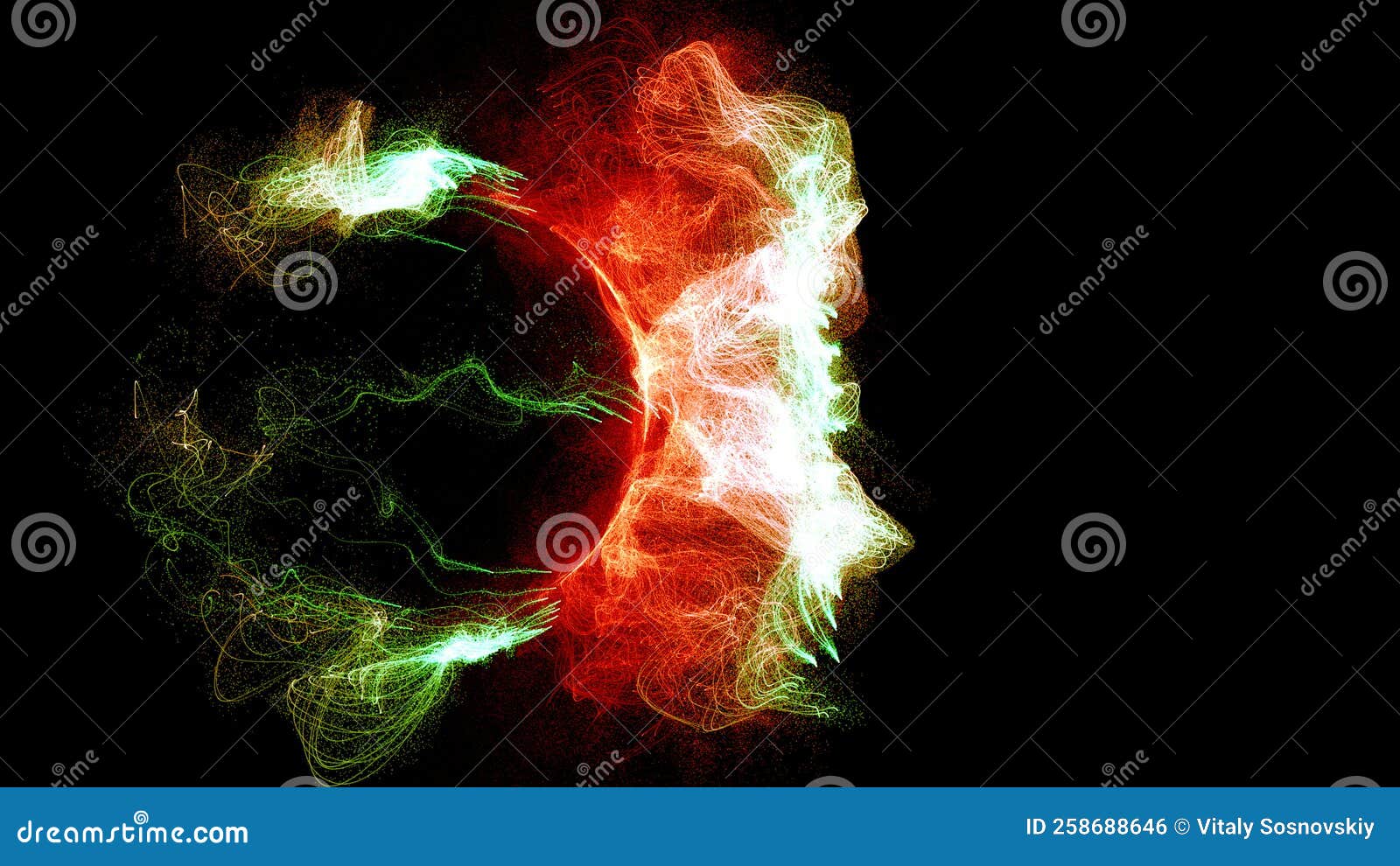 3D Rendering Cosmic Energy Strings. Energy Flows in the Form of Thin ...