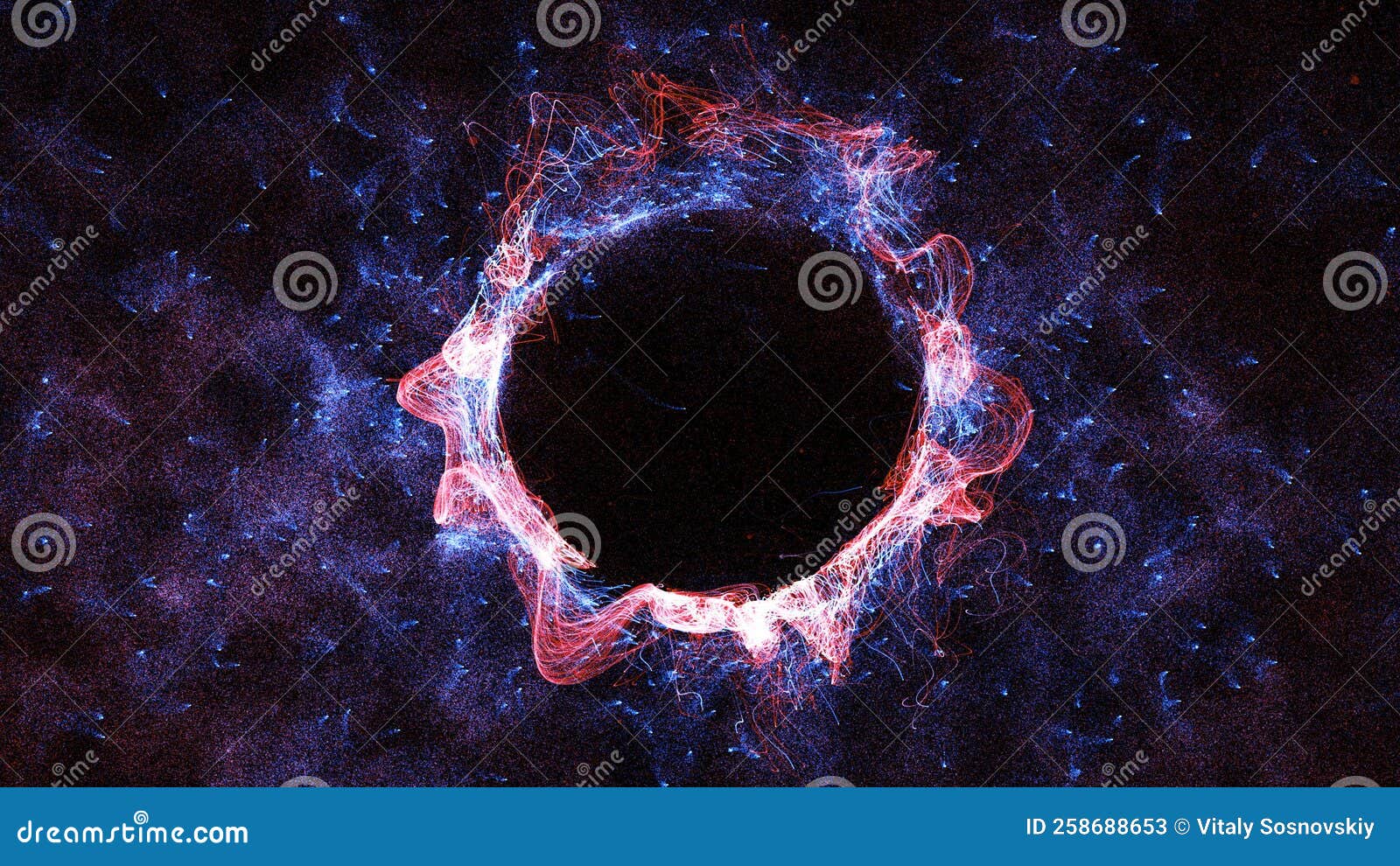 3D Rendering Cosmic Energy Strings. Energy Flows in the Form of Thin ...