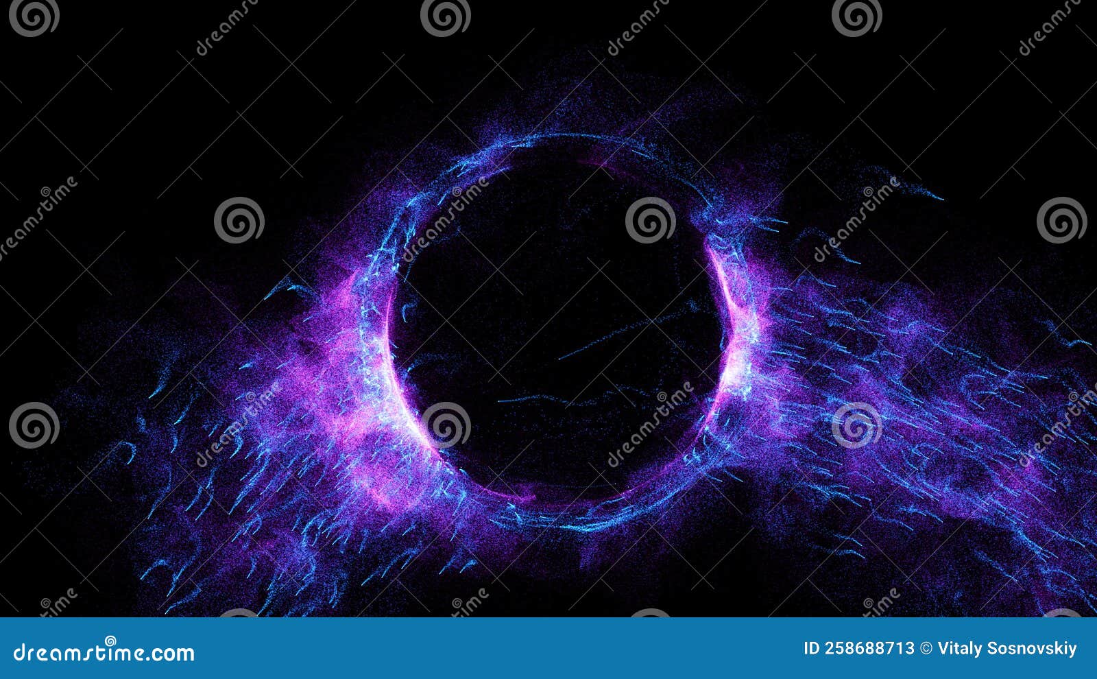 3D Rendering Cosmic Energy Strings. Energy Flows in the Form of Thin ...