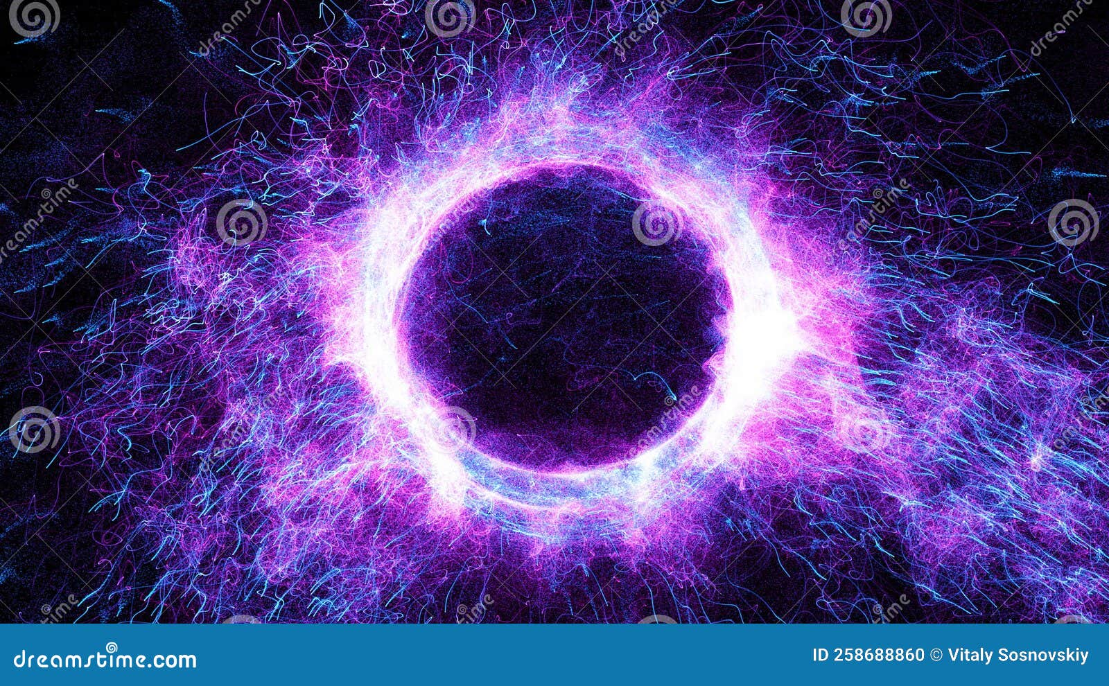 3D Rendering Cosmic Energy Strings. Energy Flows in the Form of Thin ...