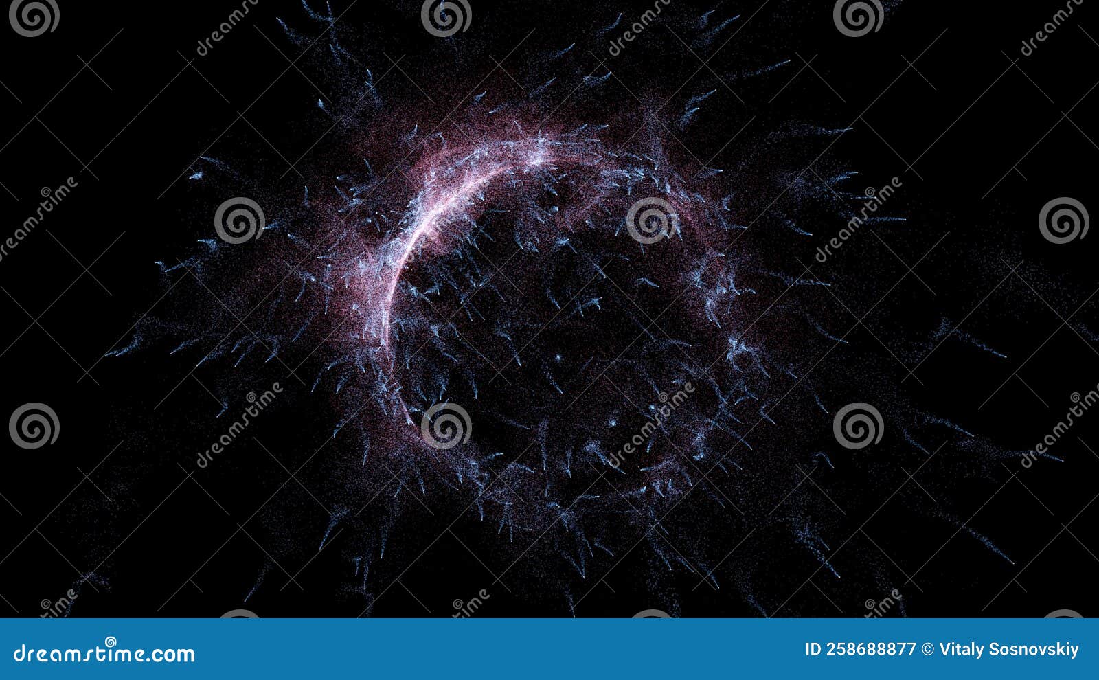 3D Rendering Cosmic Energy Strings. Energy Flows in the Form of Thin ...