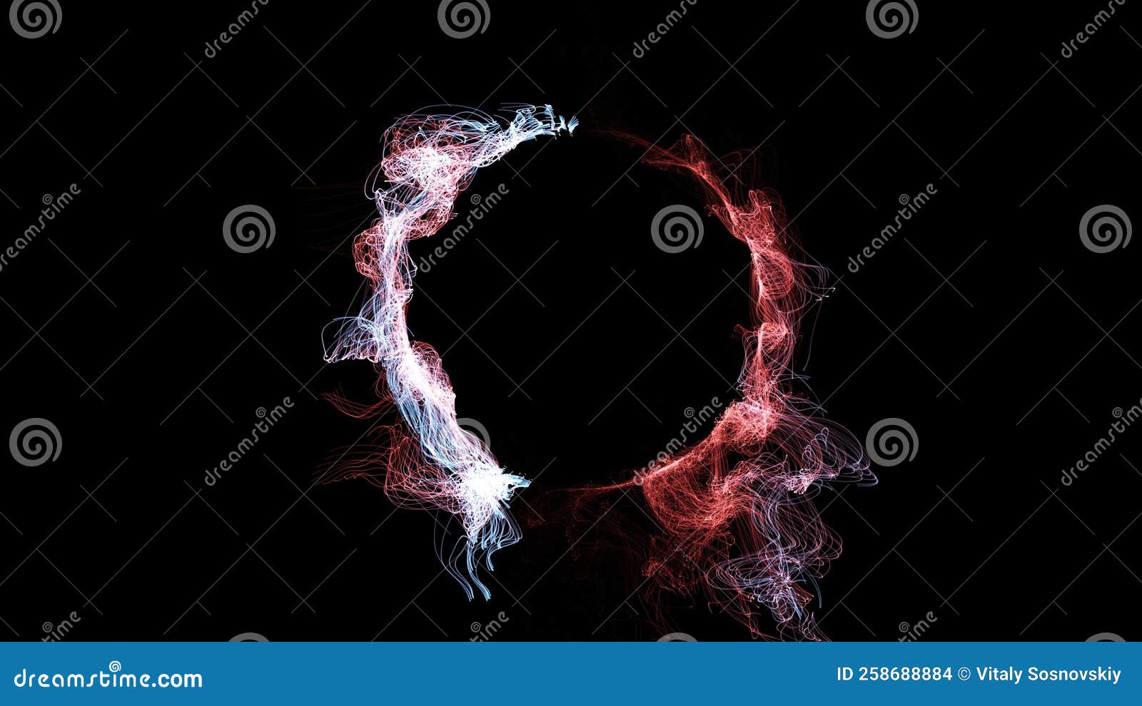 3D Rendering Cosmic Energy Strings. Energy Flows in the Form of Thin ...