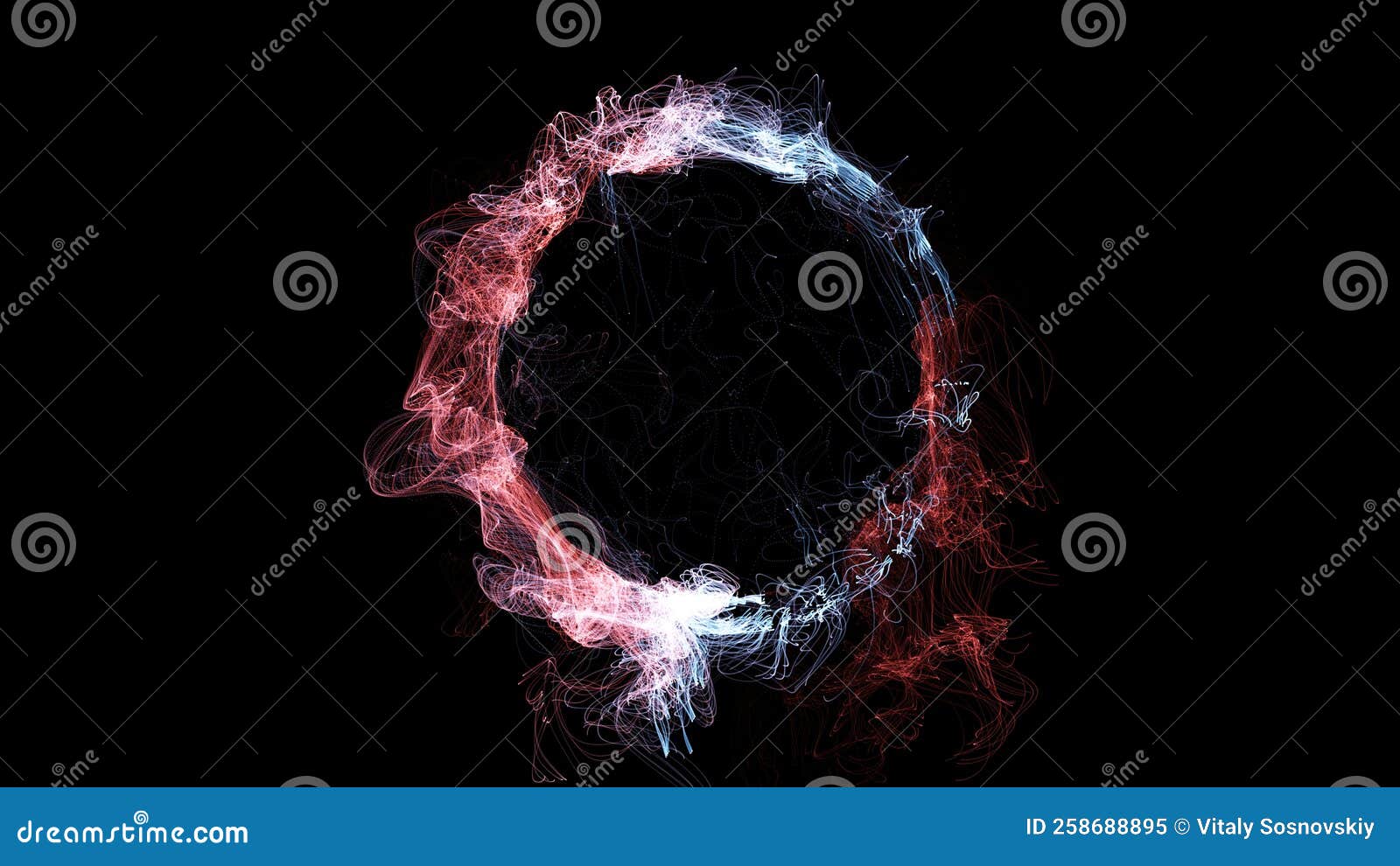 3D Rendering Cosmic Energy Strings. Energy Flows in the Form of Thin ...