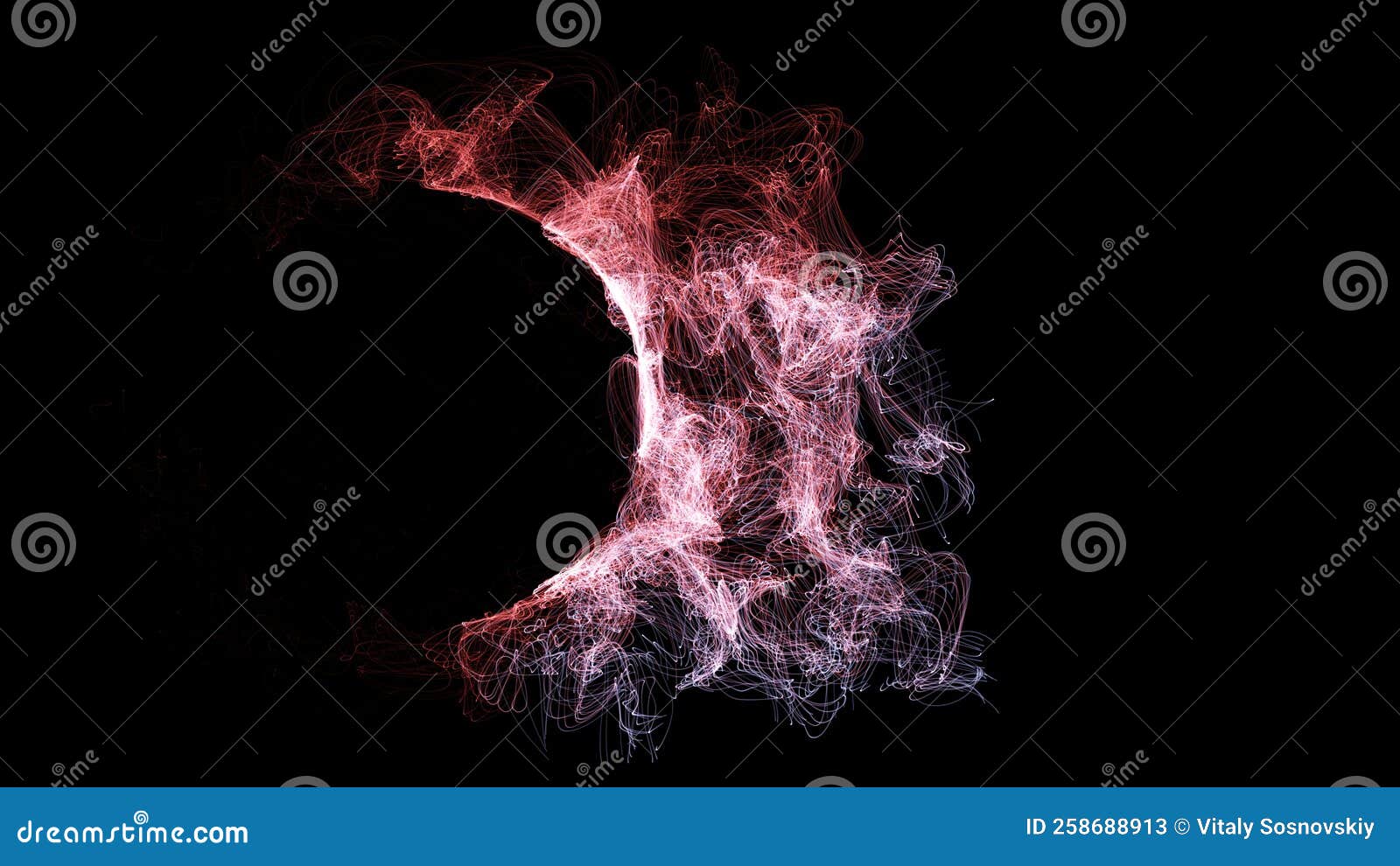 3D Rendering Cosmic Energy Strings. Energy Flows in the Form of Thin ...