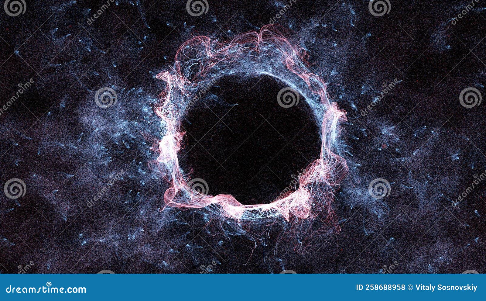 3D Rendering Cosmic Energy Strings. Energy Flows in the Form of Thin ...