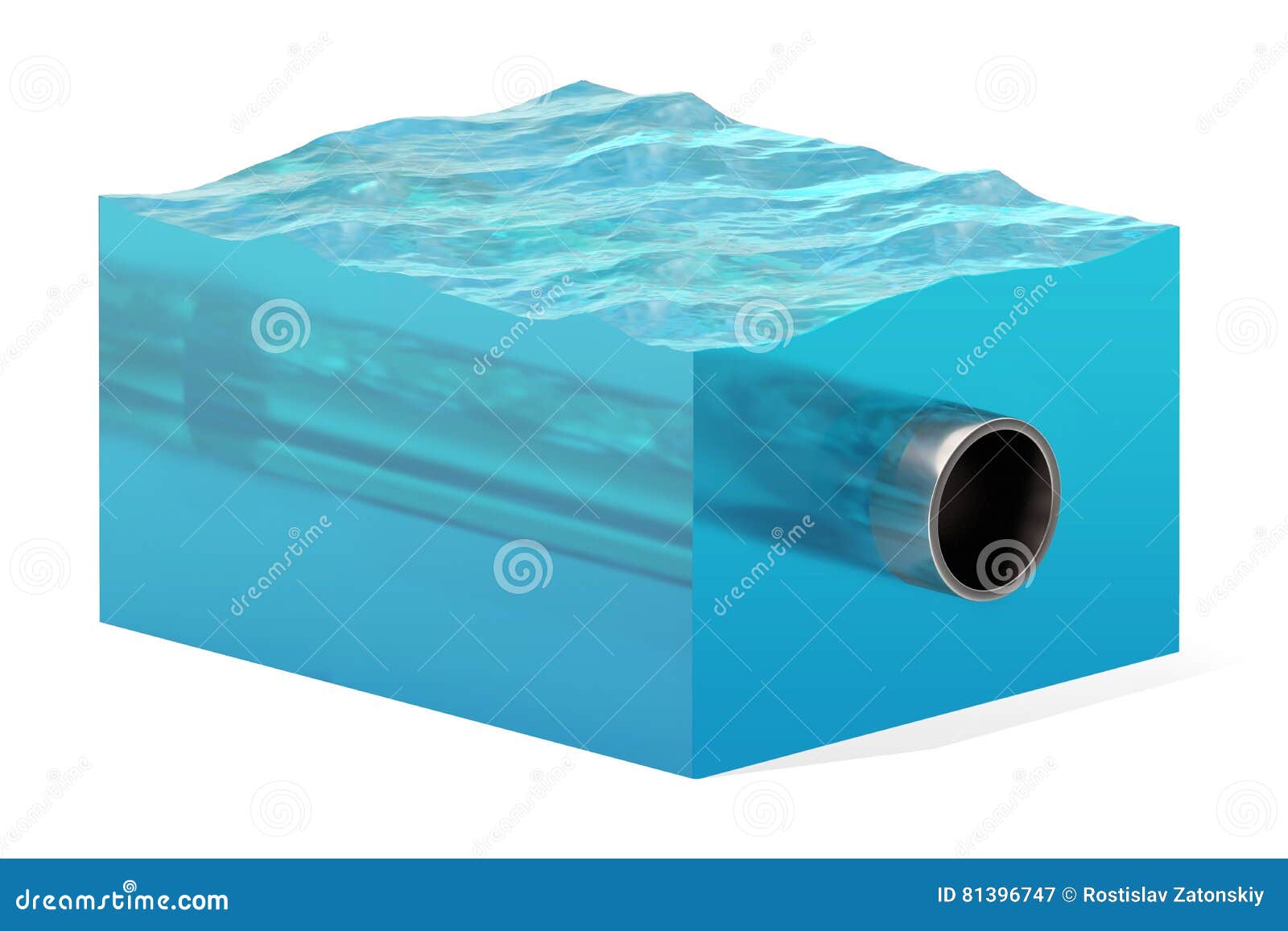 Water Cube Cartoon Vector | CartoonDealer.com #60627711