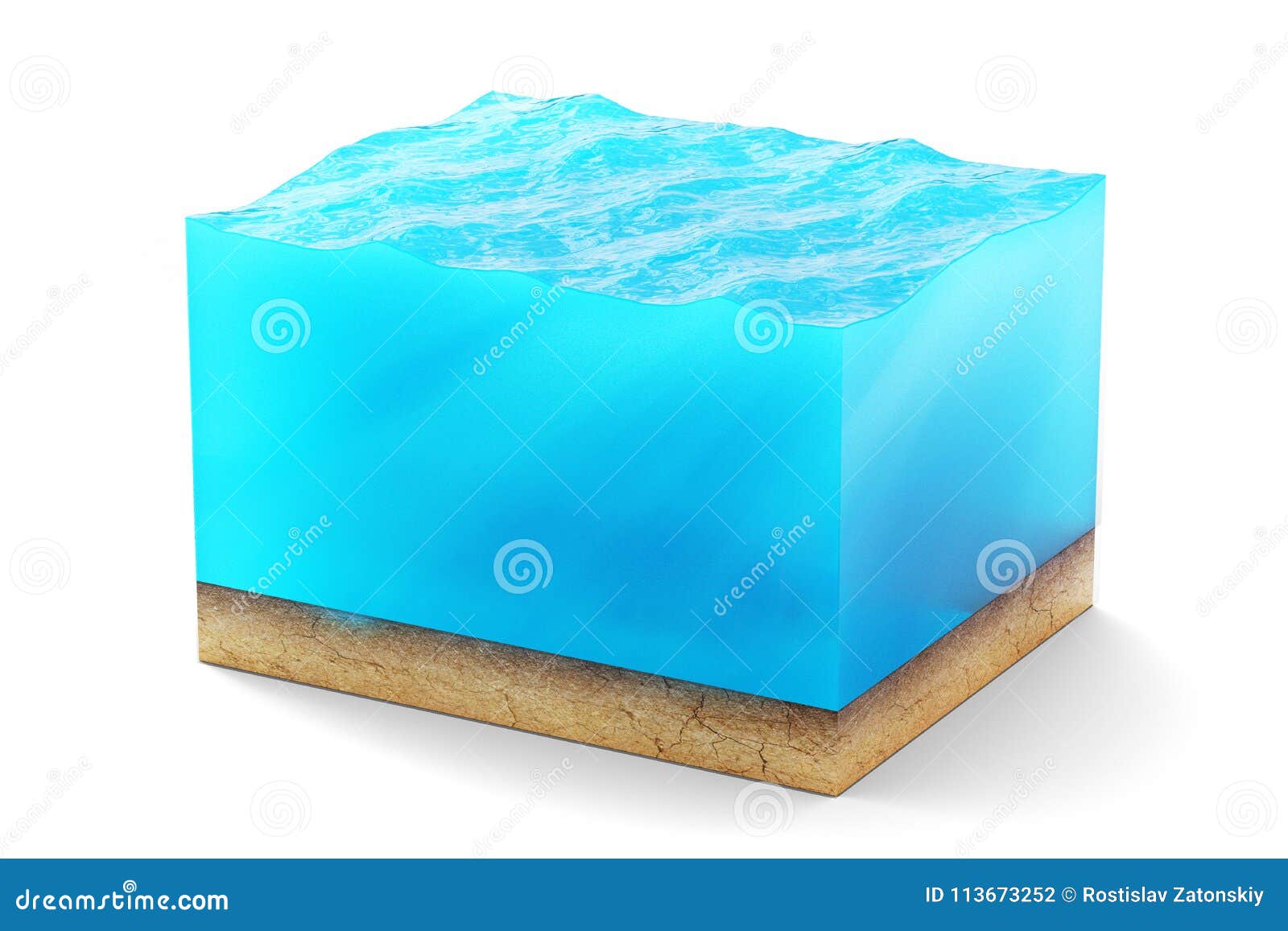 Water Cube Cartoon Vector | CartoonDealer.com #60627711