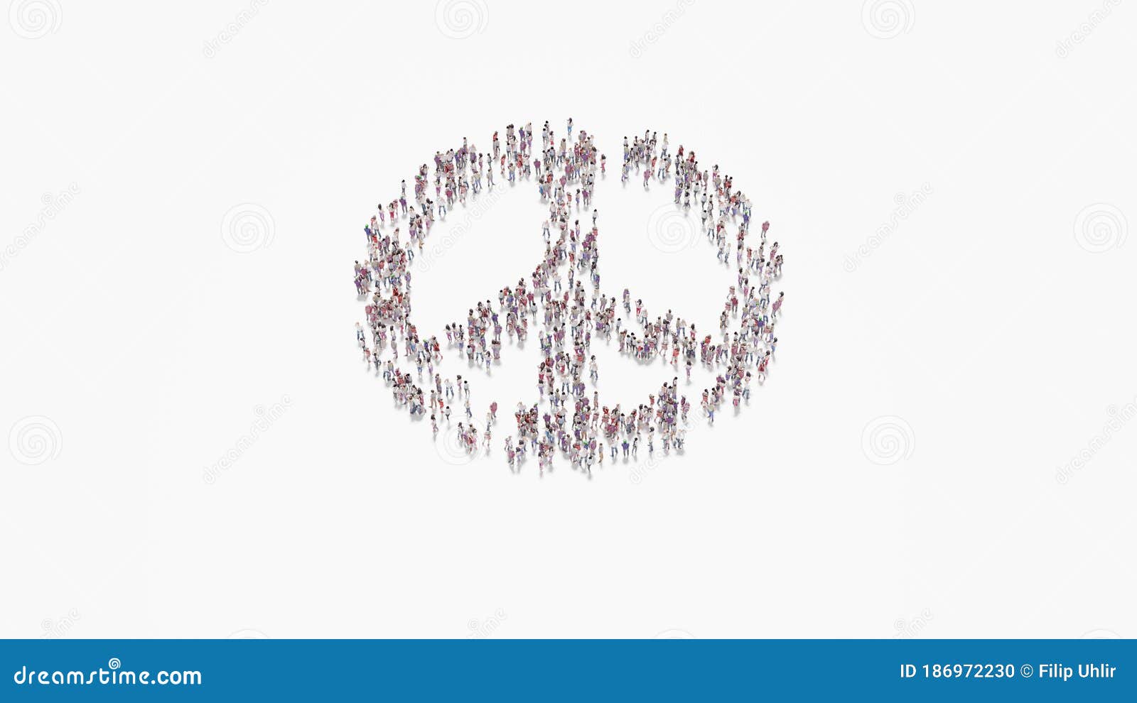 Greenpeace People Set Clean Up Land Save Animal. Volunteer Group ...