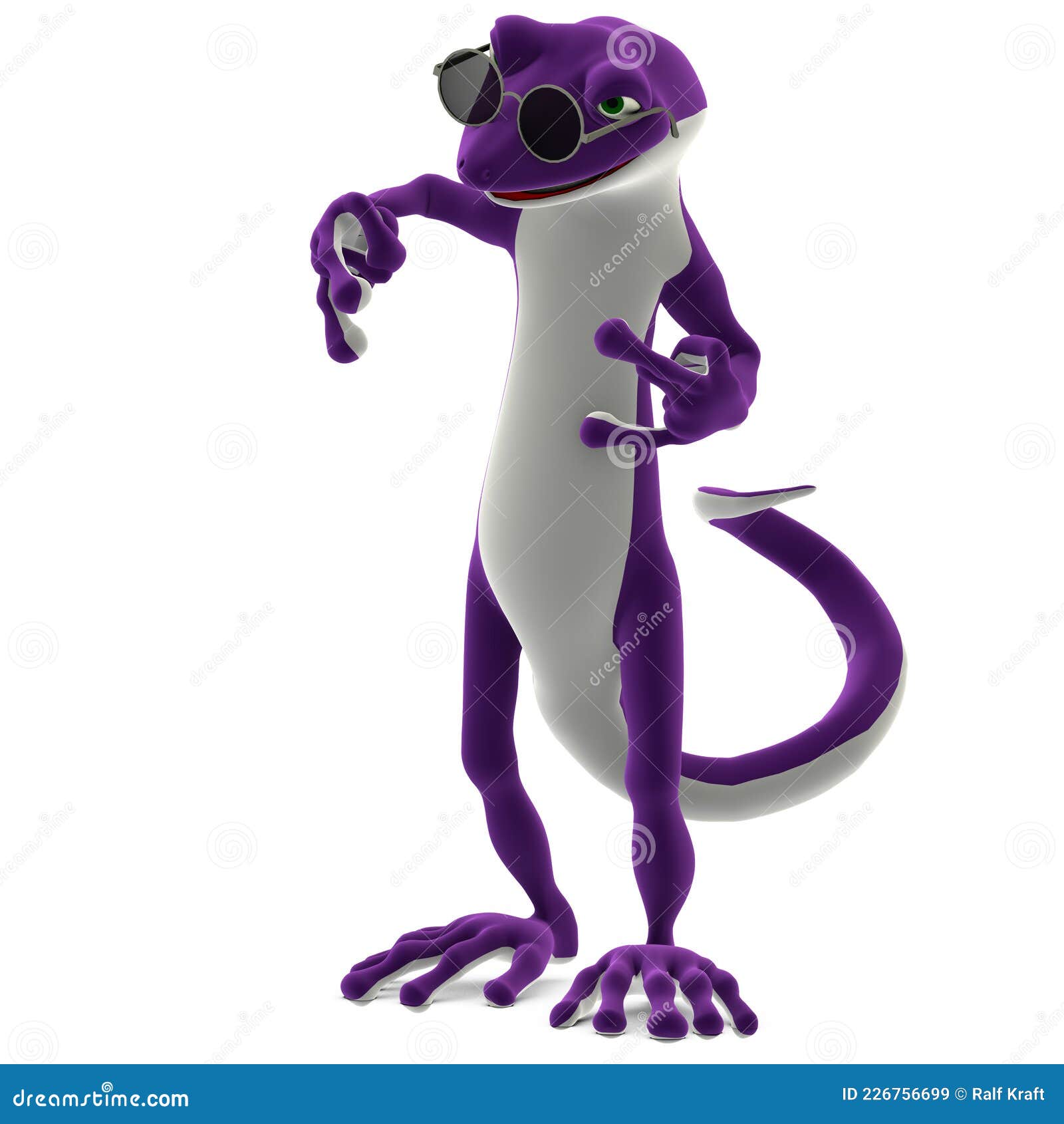 Cartoon Gecko Royalty-Free Stock Photo | CartoonDealer.com #46180305