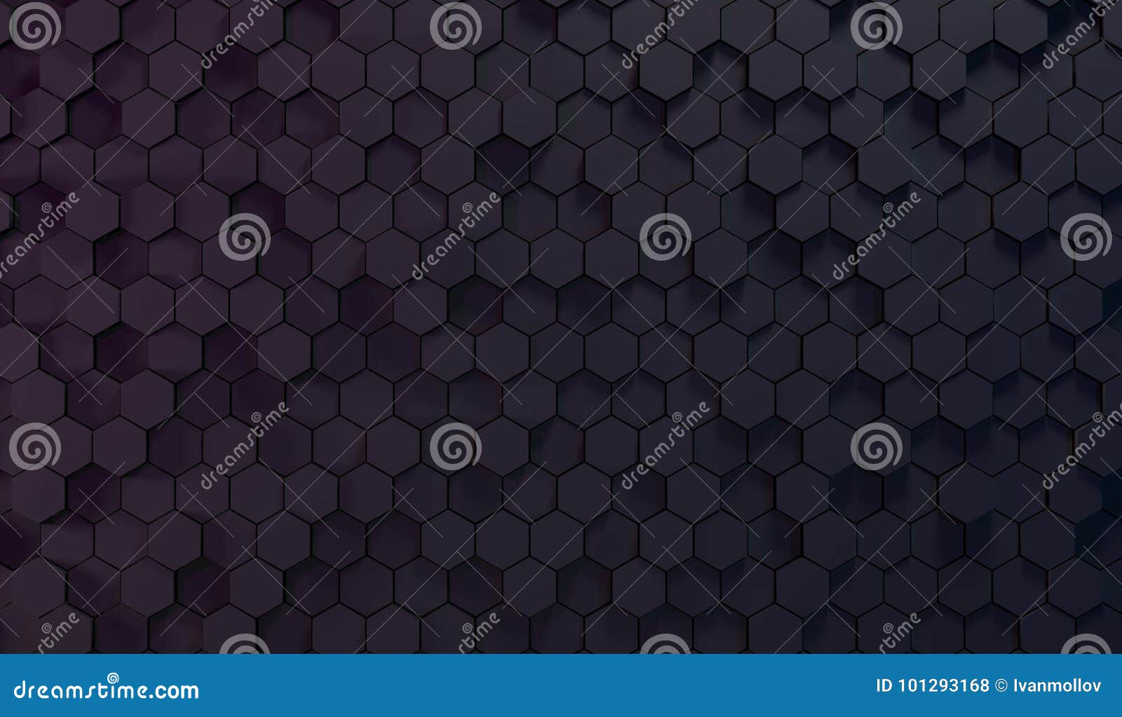 Dark Hexagons Background stock illustration. Illustration of element ...