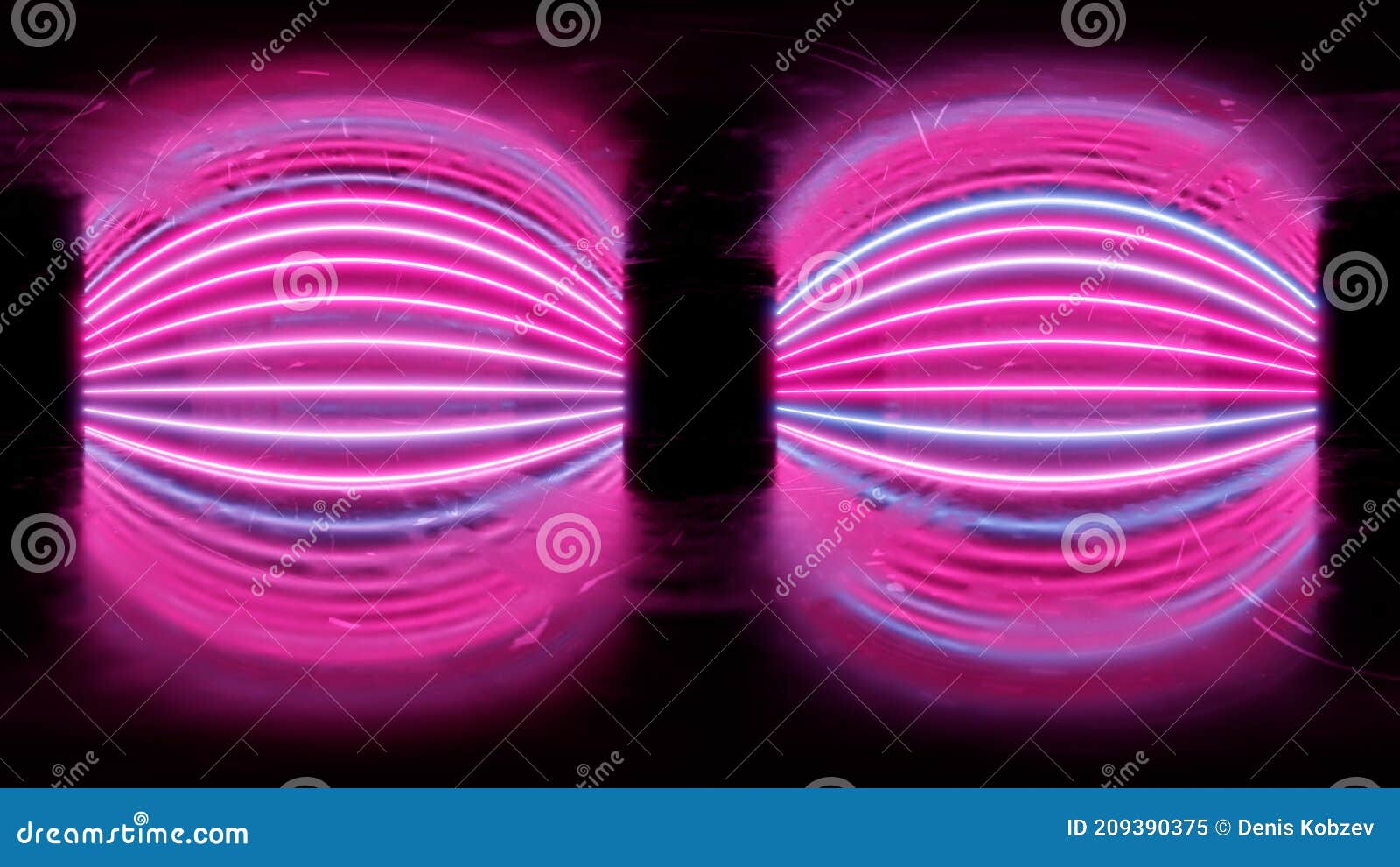 3d Rendering. 360 Degree Spherical Seamless Vr Panorama. Abstract Empty ...