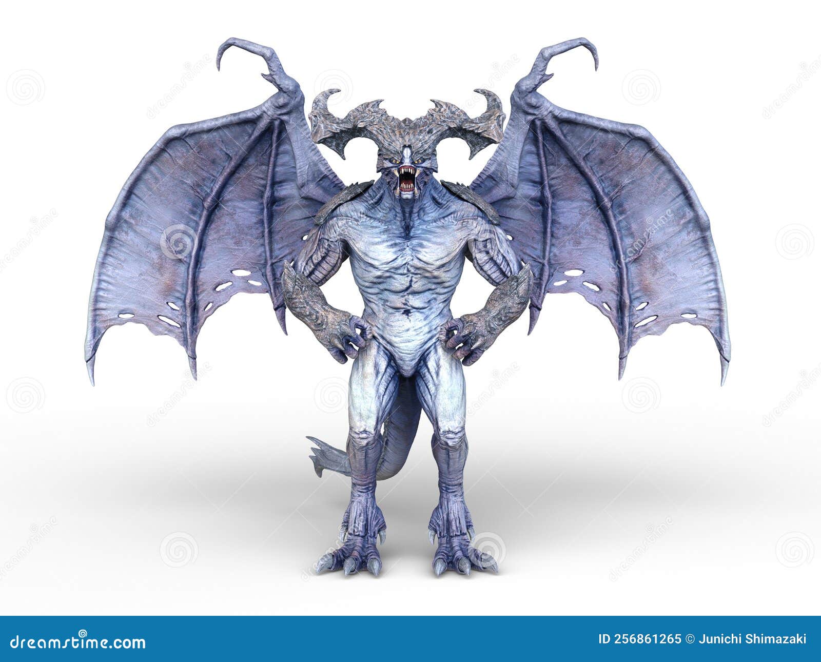 3D Rendering Of Demon Monster Stock Photography | CartoonDealer.com ...