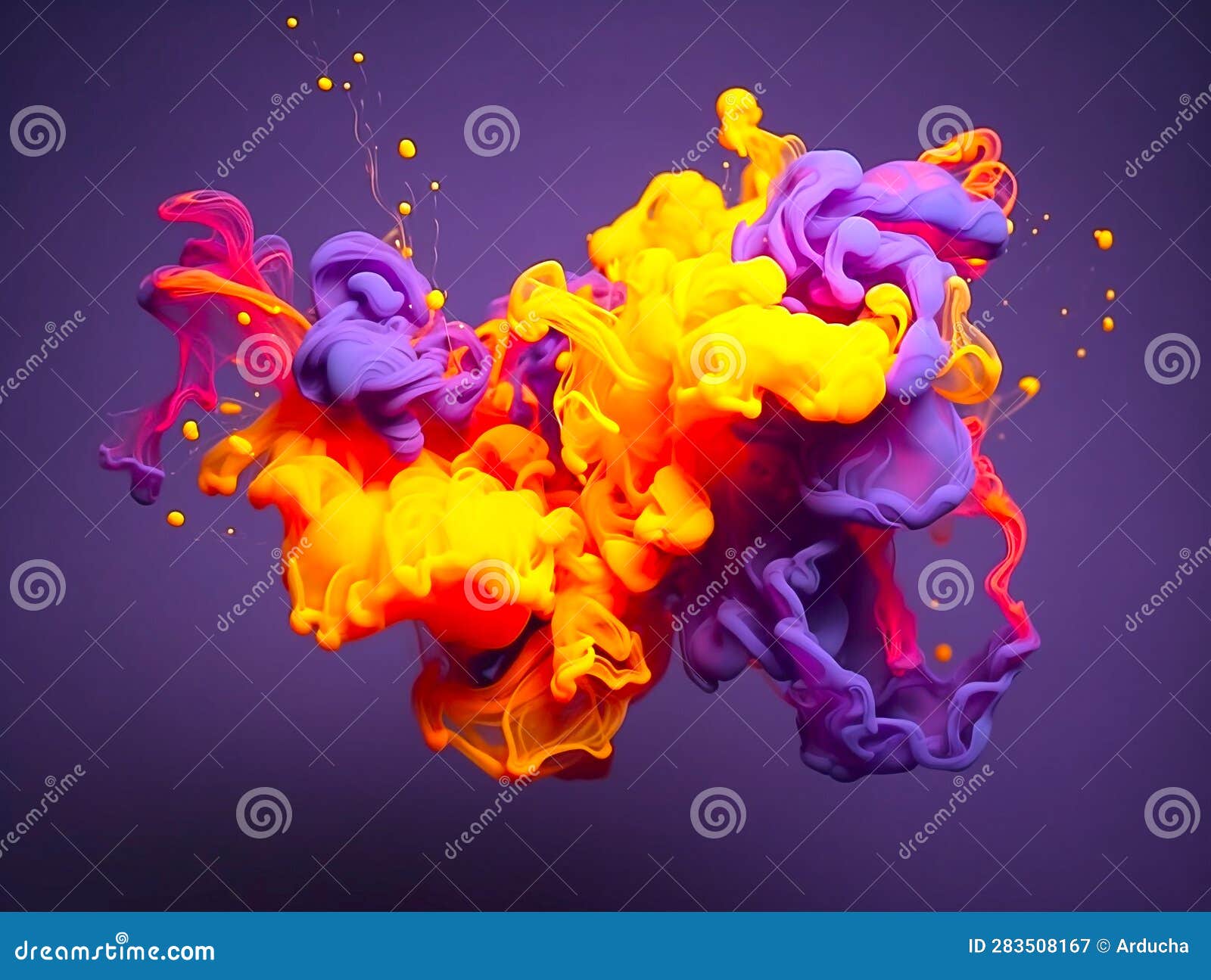3d Rendering of Dense Smoke Mixed To Form a Beautiful Texture Stock ...