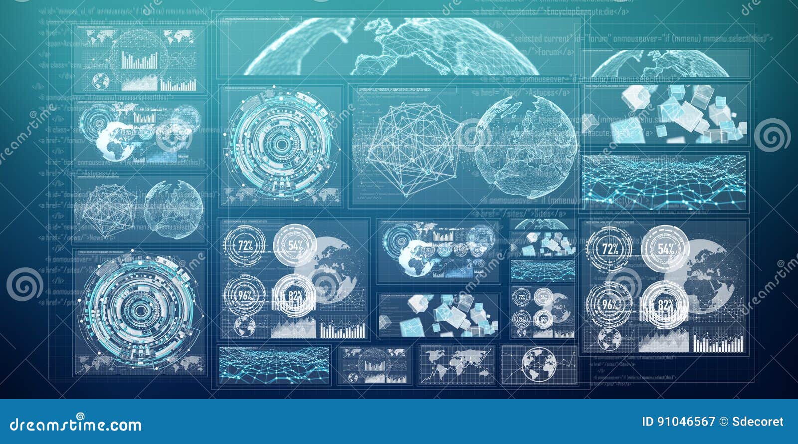 Graph Hologram Stock Illustrations – 7,646 Graph Hologram Stock ...