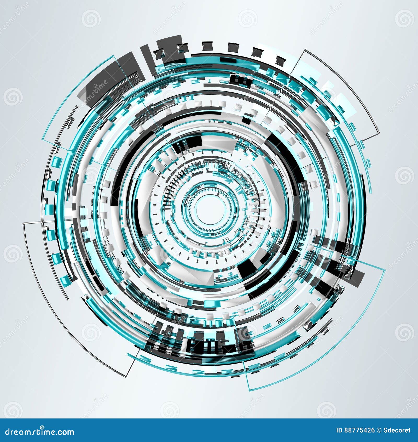 3D Rendering Of Digital Abstract Technology. Programming Script Binary ... 3D Rendering Of Digital Abstract Technology. Programming Script Binary ...
