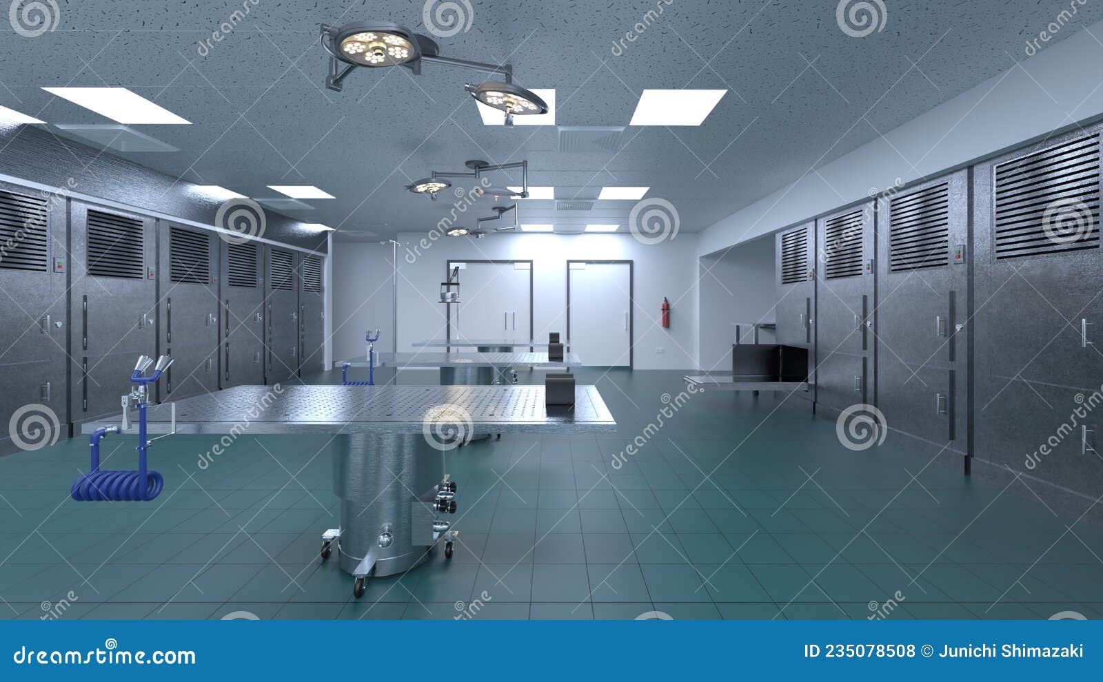 3D Rendering Of The Dissection Room Stock Photography | CartoonDealer ...