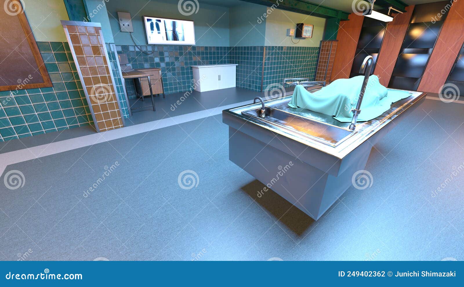 3D Rendering Of The Dissection Room Stock Photography | CartoonDealer ...