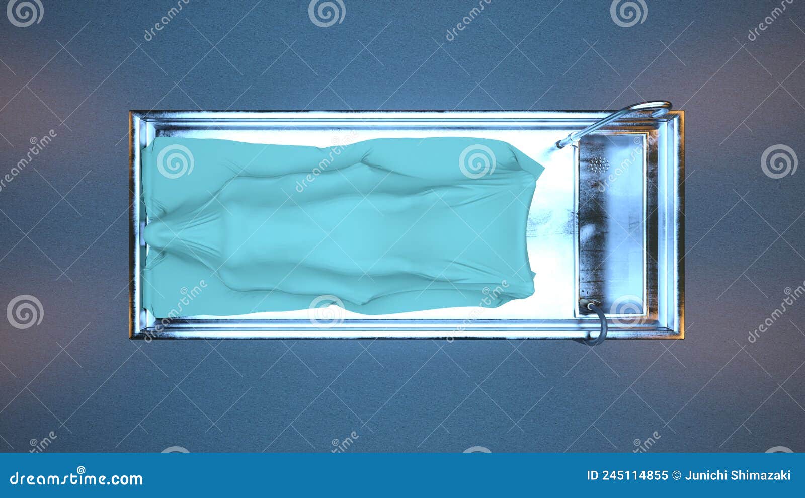 3D Rendering of the Dissection Room Stock Illustration - Illustration ...