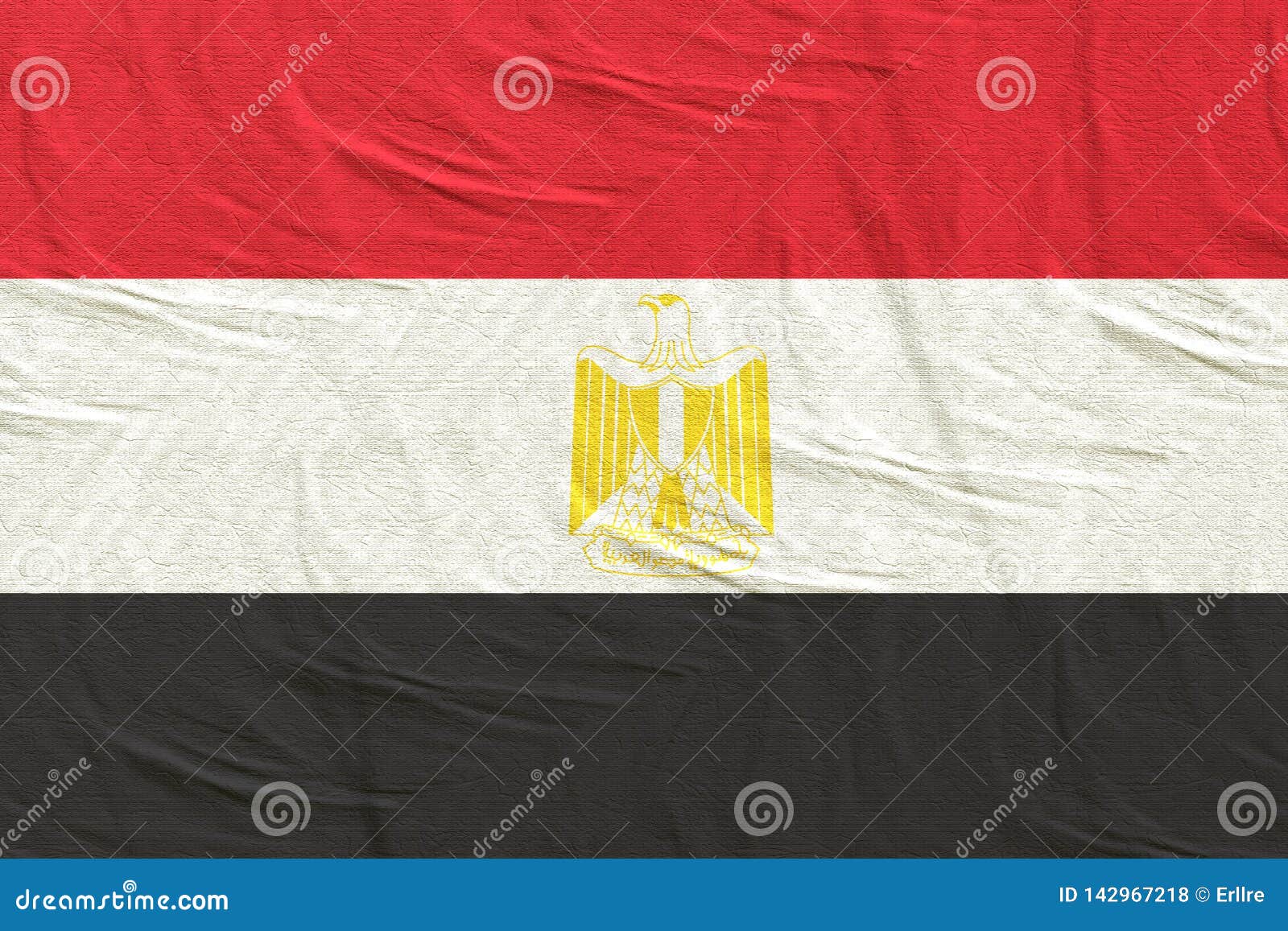 Egypt flag waving stock photo. Image of dimensional - 142967218