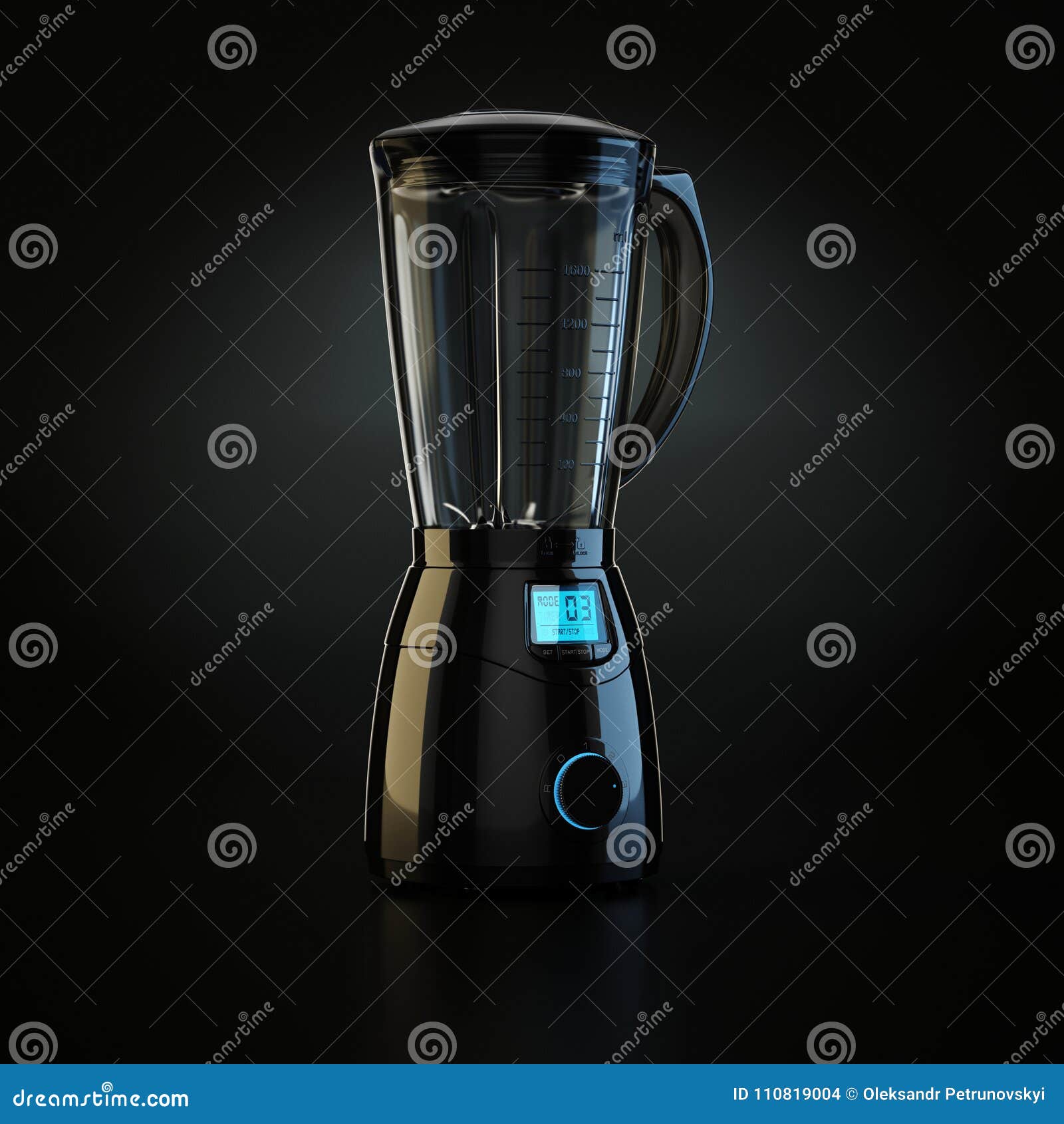 3D Rendering Electric Blender Stock Illustration - Illustration of ...