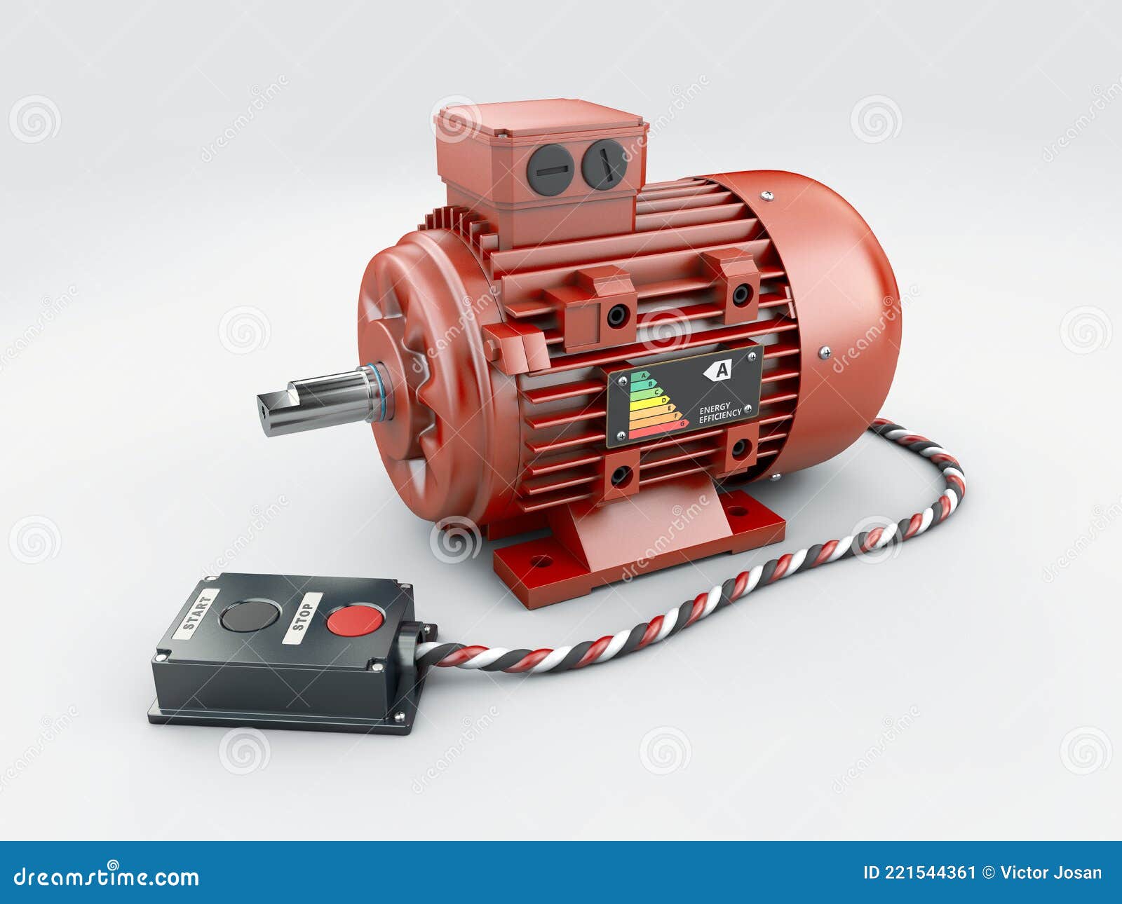 DC Motor Rotor Drawings Cartoon Vector | CartoonDealer.com #192042281