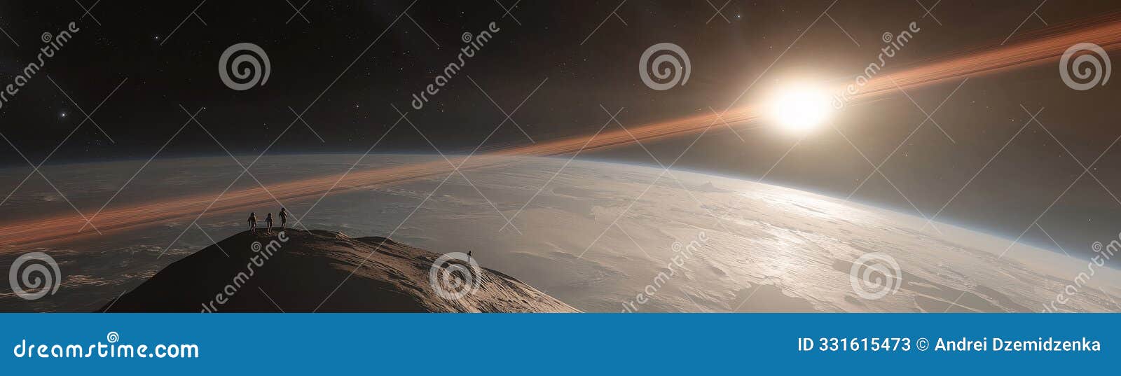 A View Of Earth From Space Dotted With Glowing Lights Of Invader Ships ...