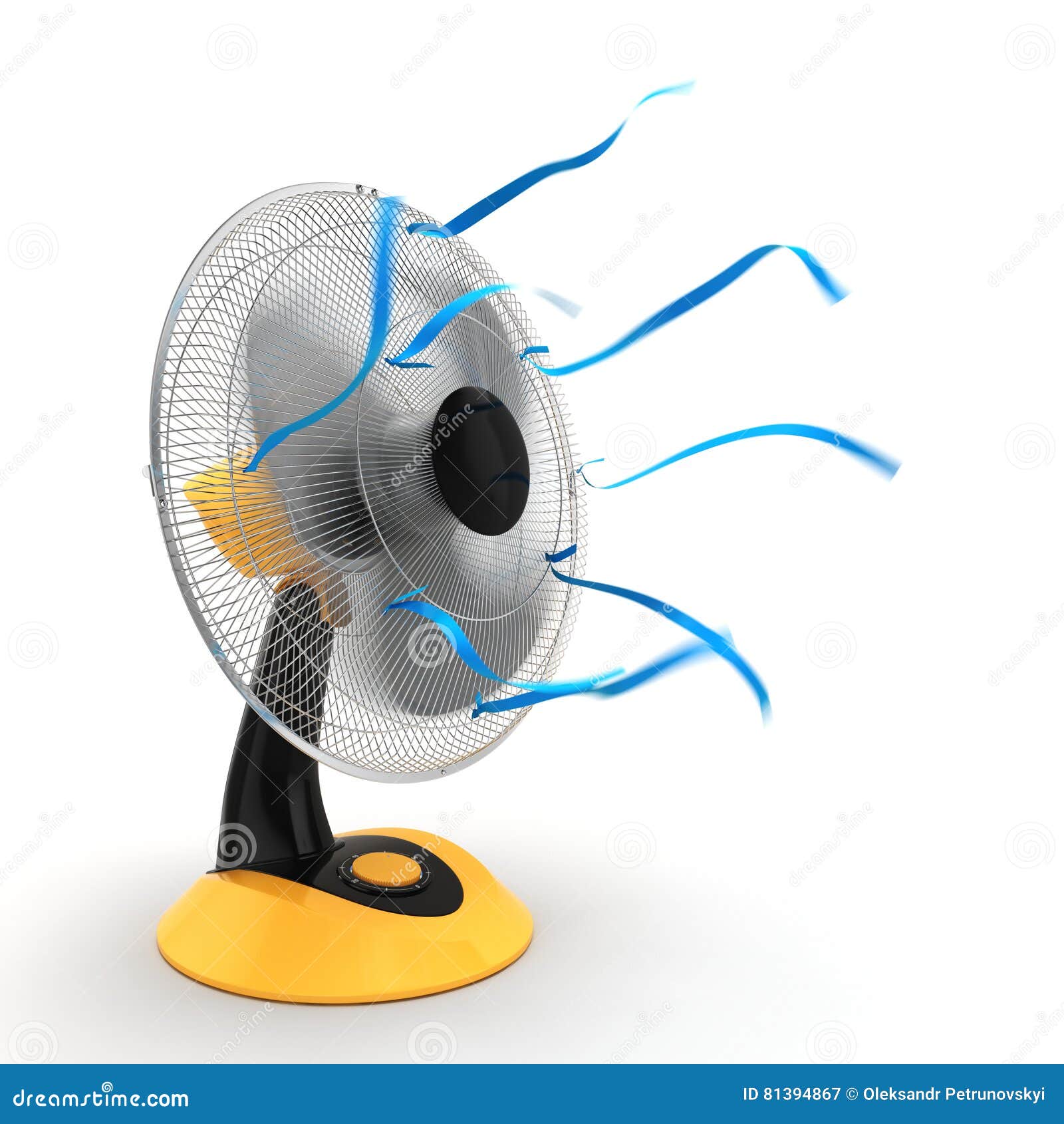 3D rendering fan stock illustration. Illustration of home - 81394867