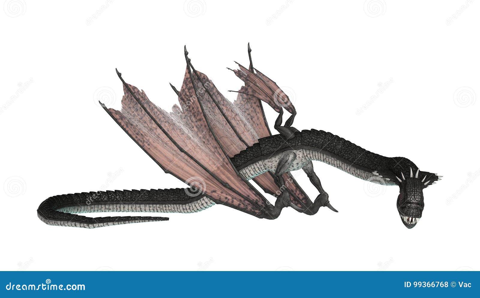 Snake Or Dragon Green Skin With Scales. Fantasy Texture. 3D Rendered ...