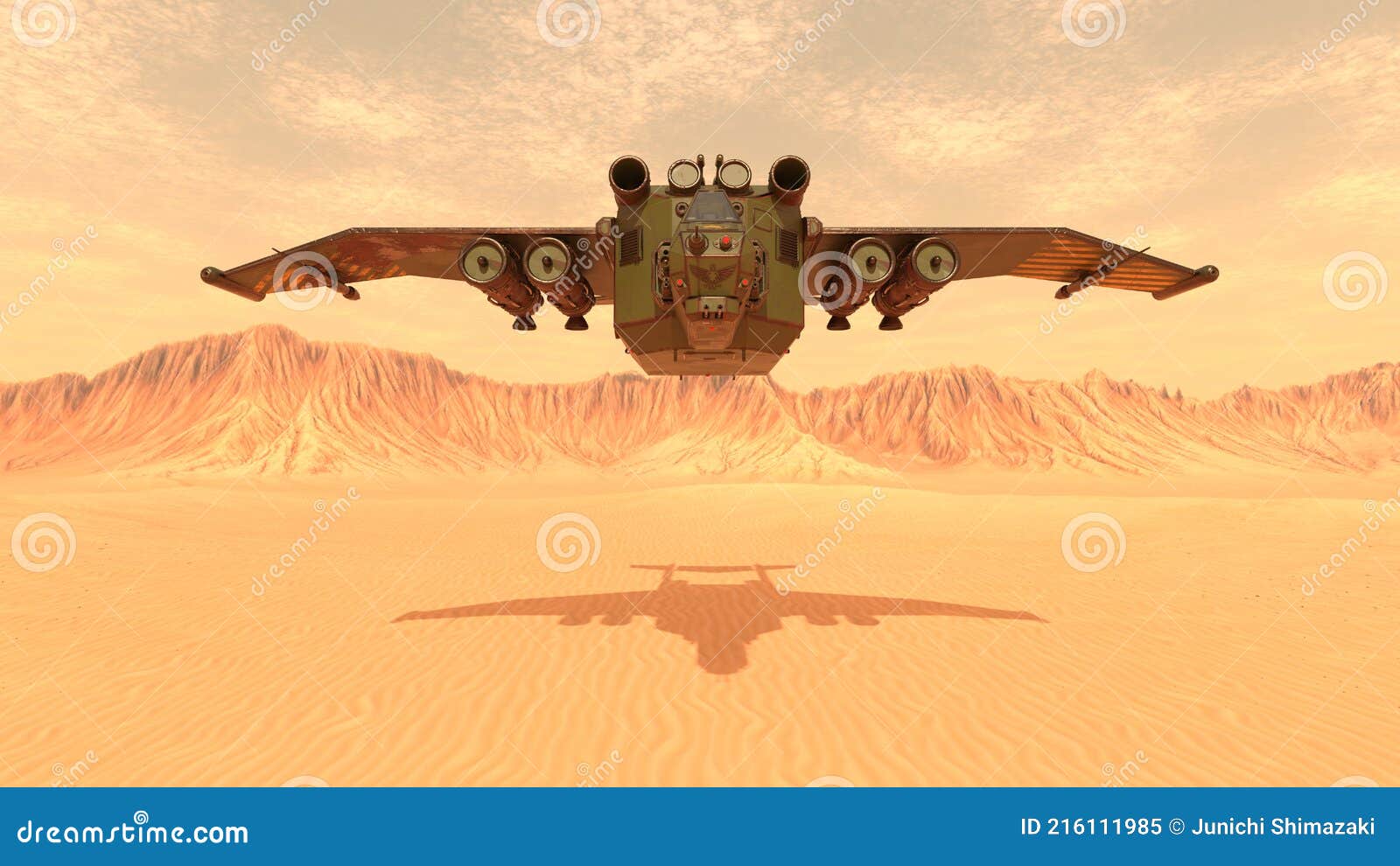 3D Rendering of Fighter Aircraft Stock Illustration - Illustration of ...