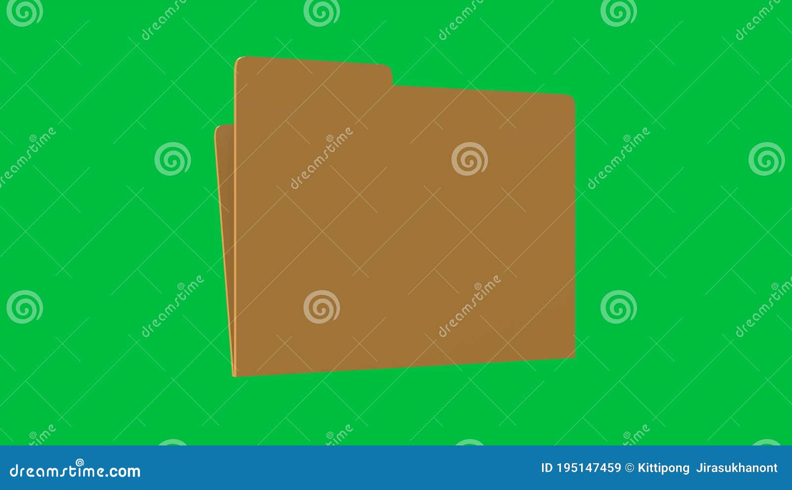 File or Folder Isolated on Green Screen Stock Video - Video of data ...