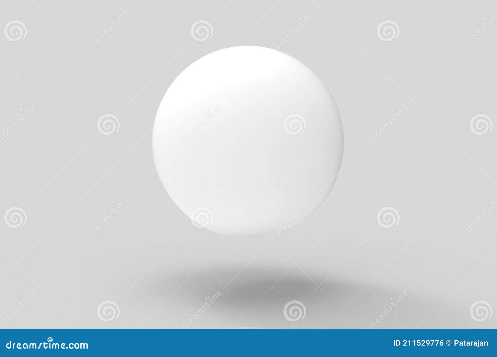 3d Rendering Of Floating Polished Blue And Shining Marble Sphere ...