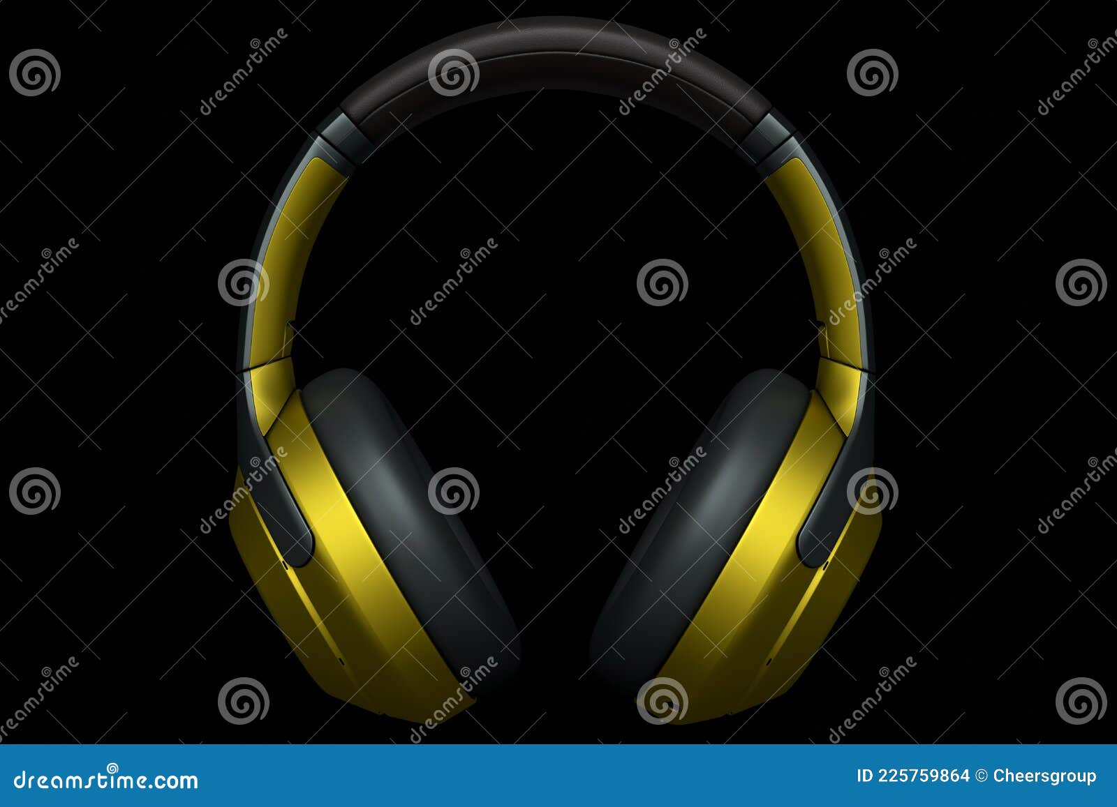 3D Rendering of Gaming Headphones for Cloud Gaming and Streaming Stock ...