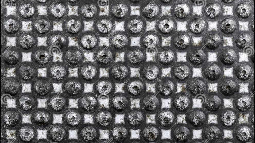 D Rendering of Geometric Embossing Metal Texture, Metallic Modern ...