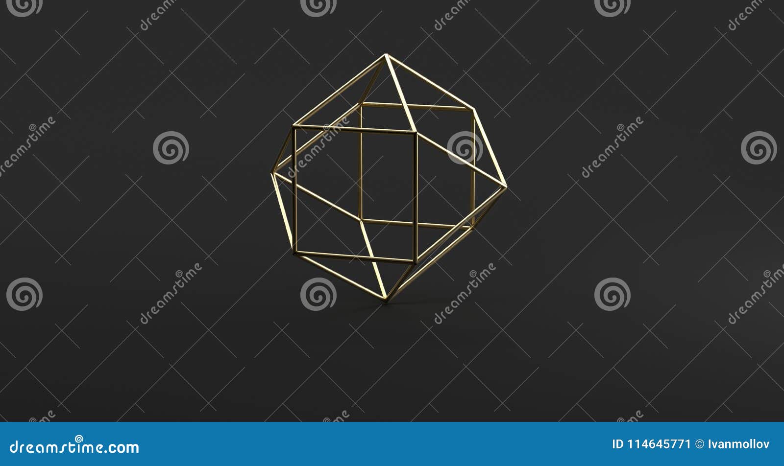 Geometric Realistic Looking Primitive Objects Royalty-Free Stock ...