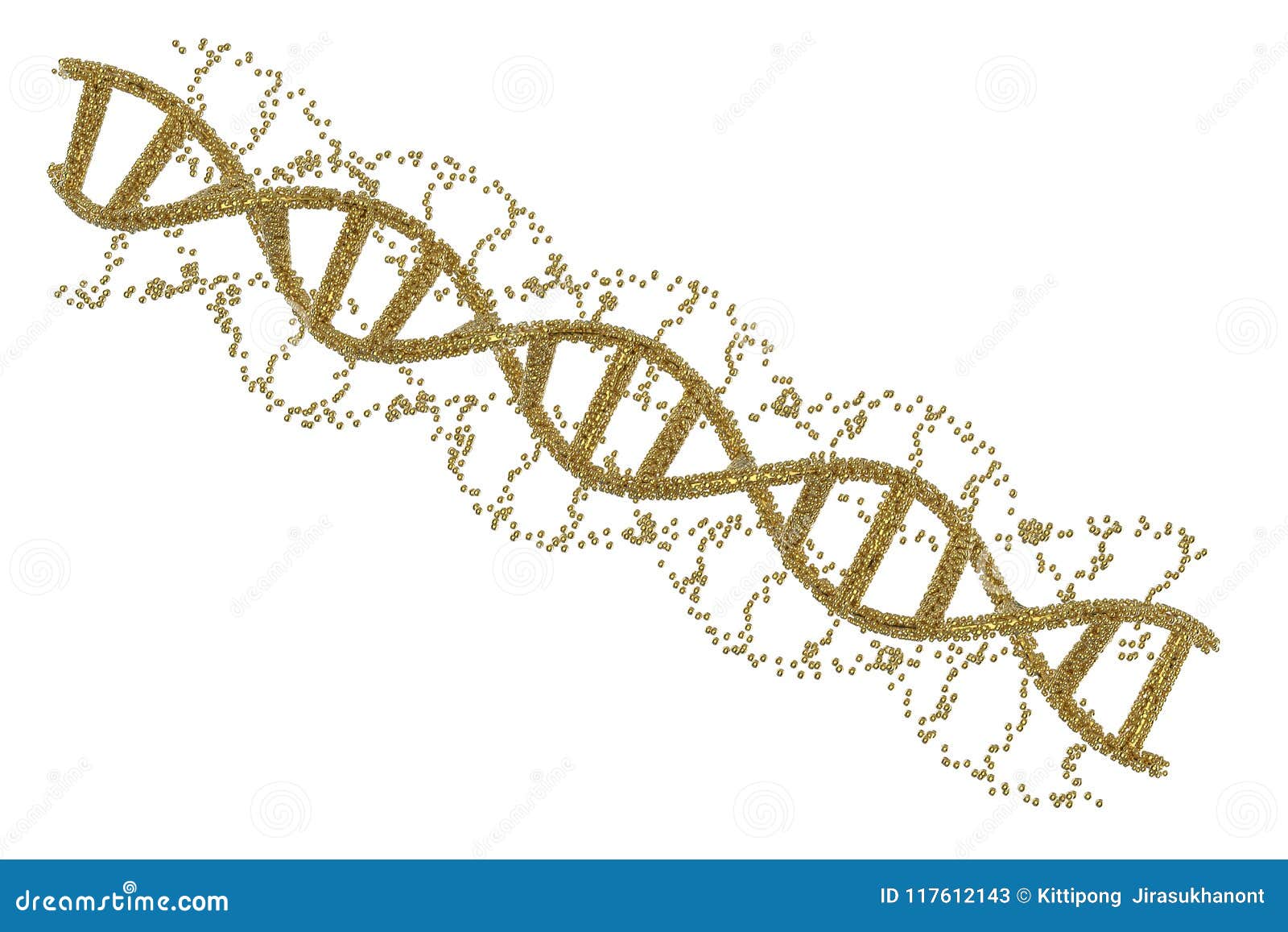 Dna helix or dna structure stock illustration. Illustration of helix ...