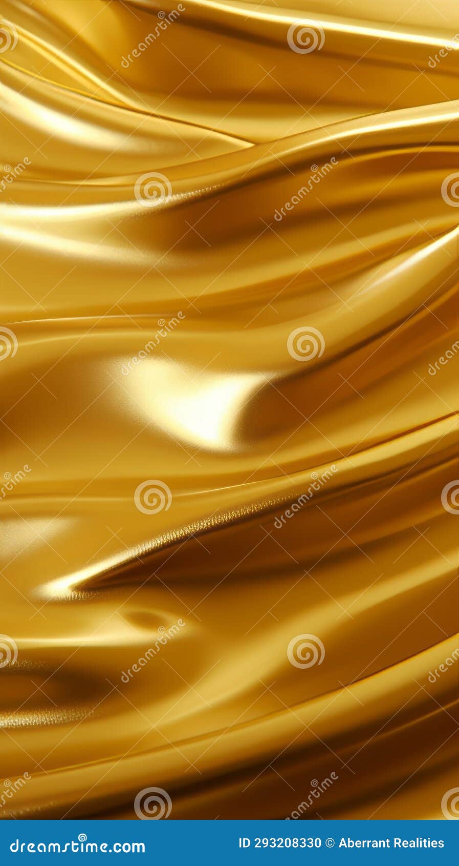 3d Rendering of a Gold Fabric Background Stock Illustration ...