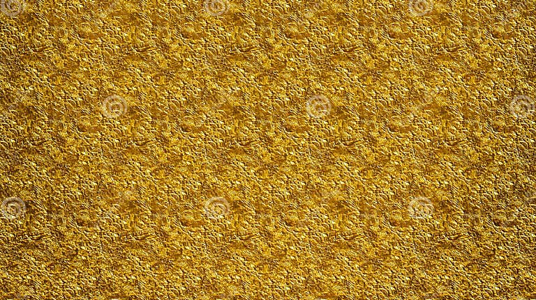 3D Rendering of Gold Texture, Golden Element Surface, Golden Rough ...
